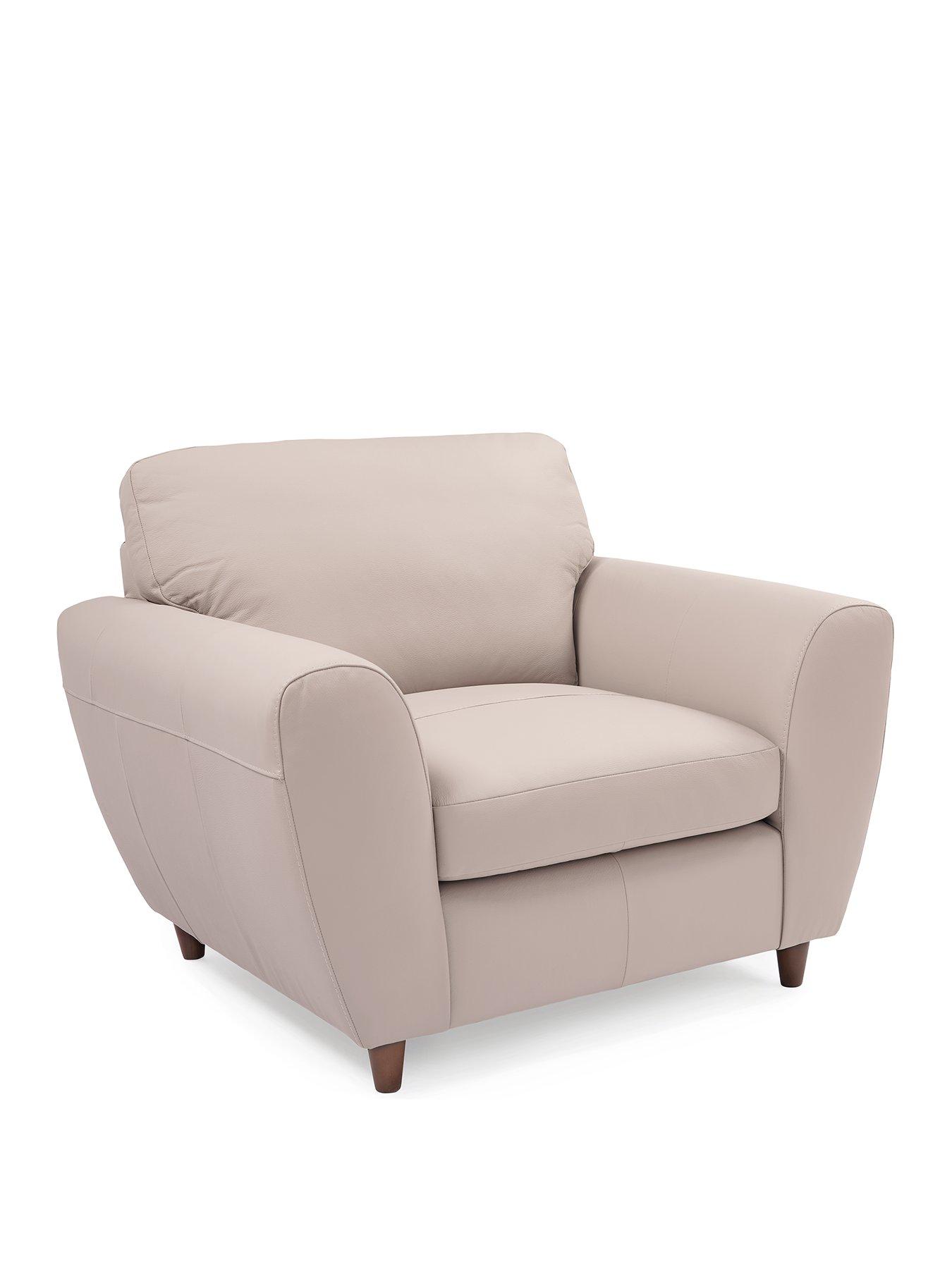 Very Home Shay 100% Leather Armchair | Very