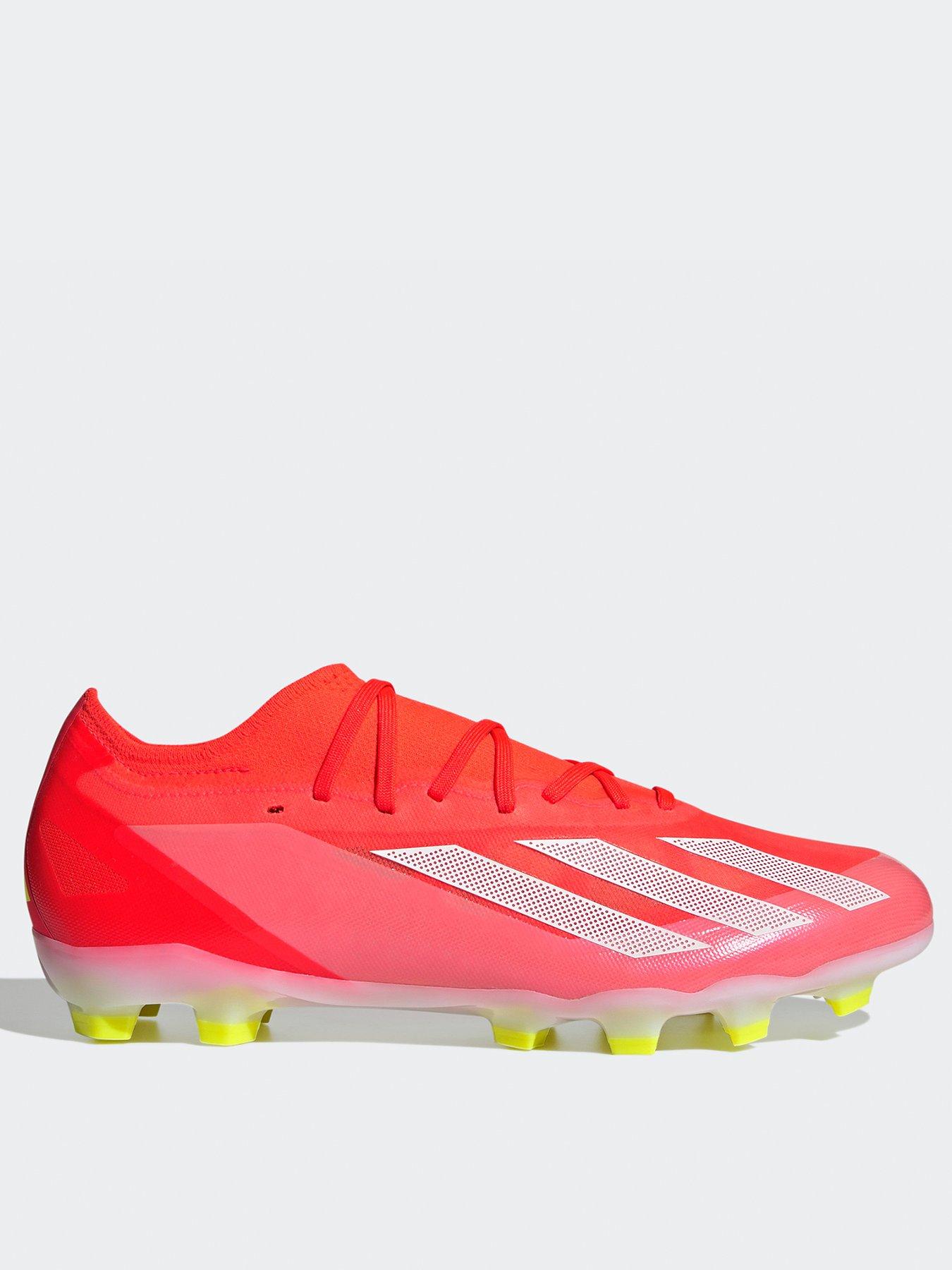 adidas Mens X Crazy Fast.2 Firm Ground Football Boot -yellow | Very