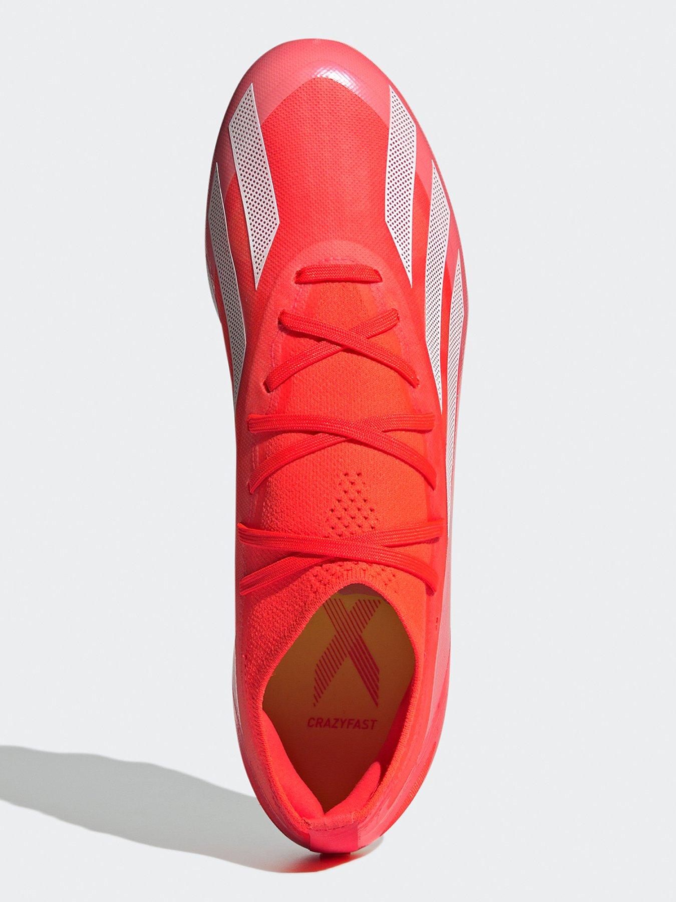 adidas Mens X Crazy Fast.2 Firm Ground Football Boot -yellow | Very