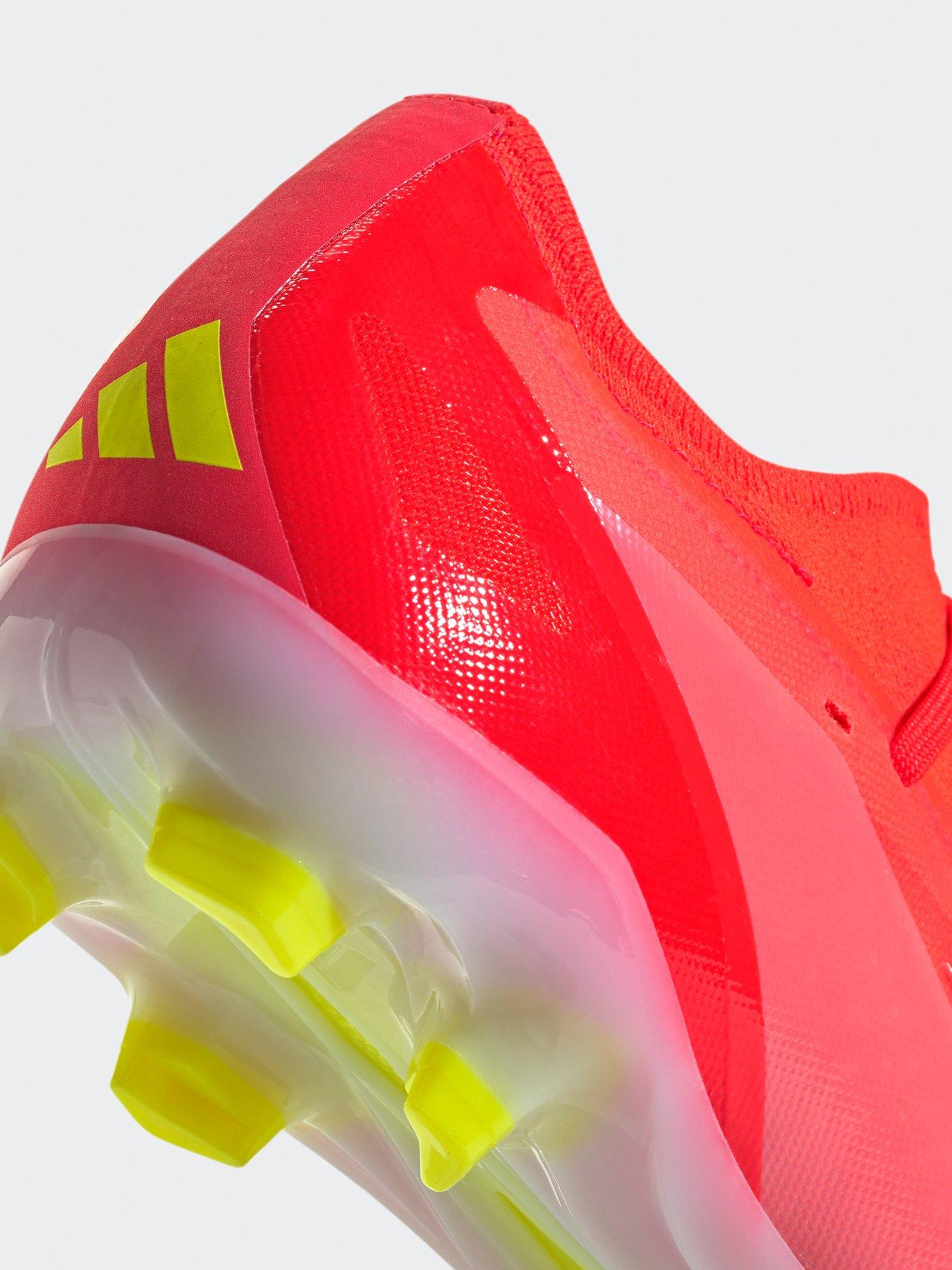 adidas Mens X Crazy Fast.2 Firm Ground Football Boot -yellow | Very