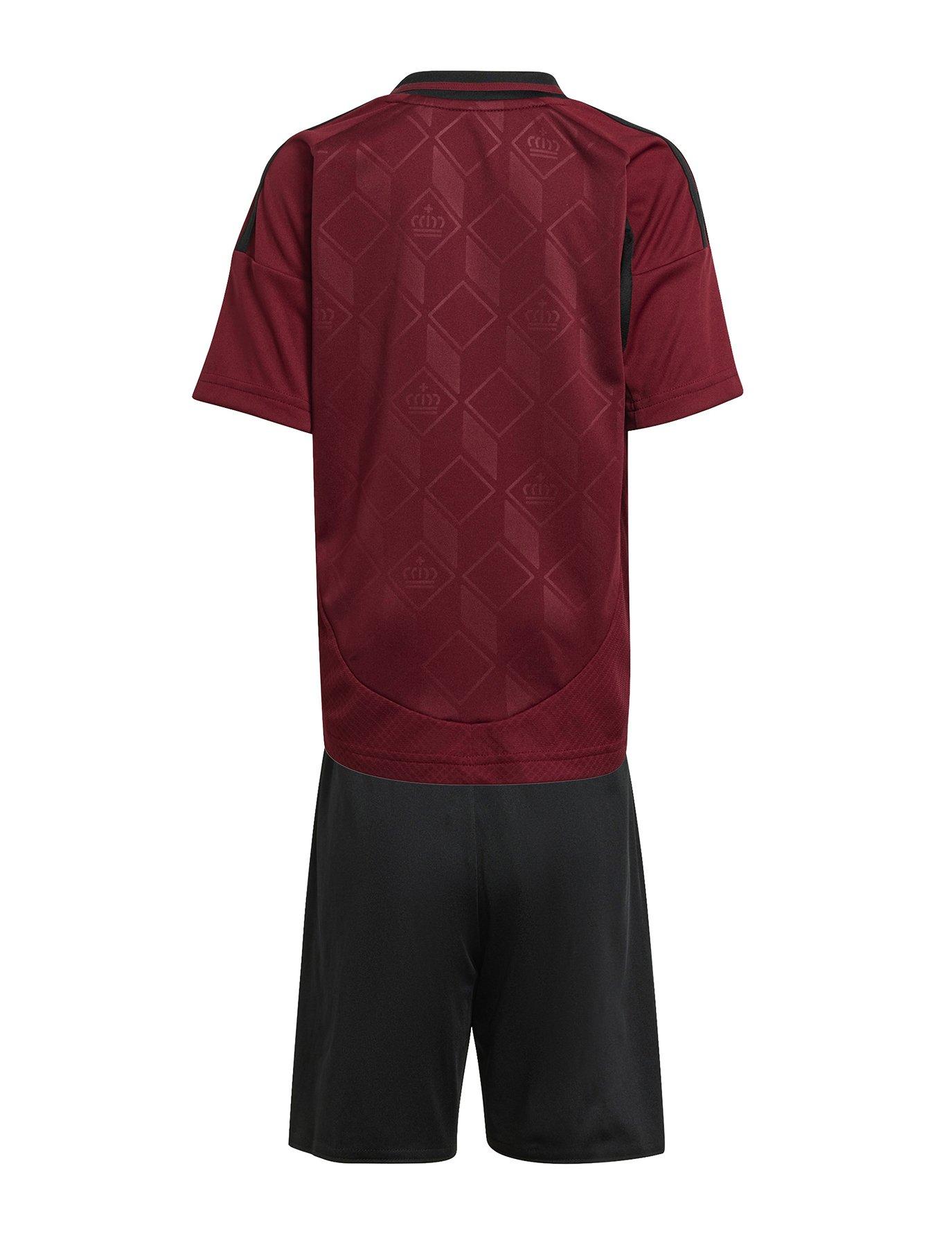 adidas Belgium Home Mini Kit -burgundy | Very