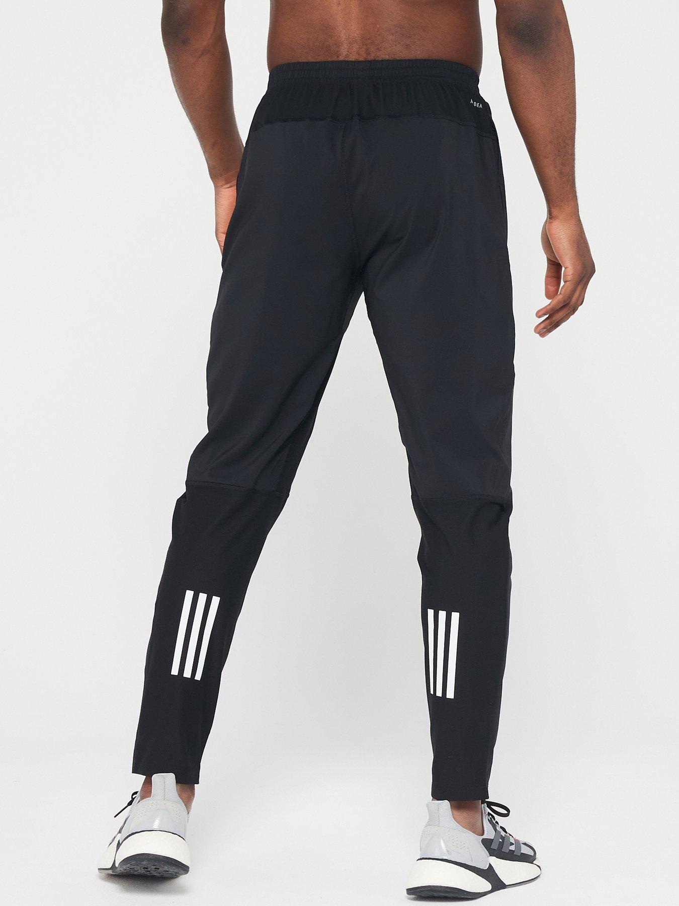 adidas Men's Running Own The Run Pants - Black | very.co.uk