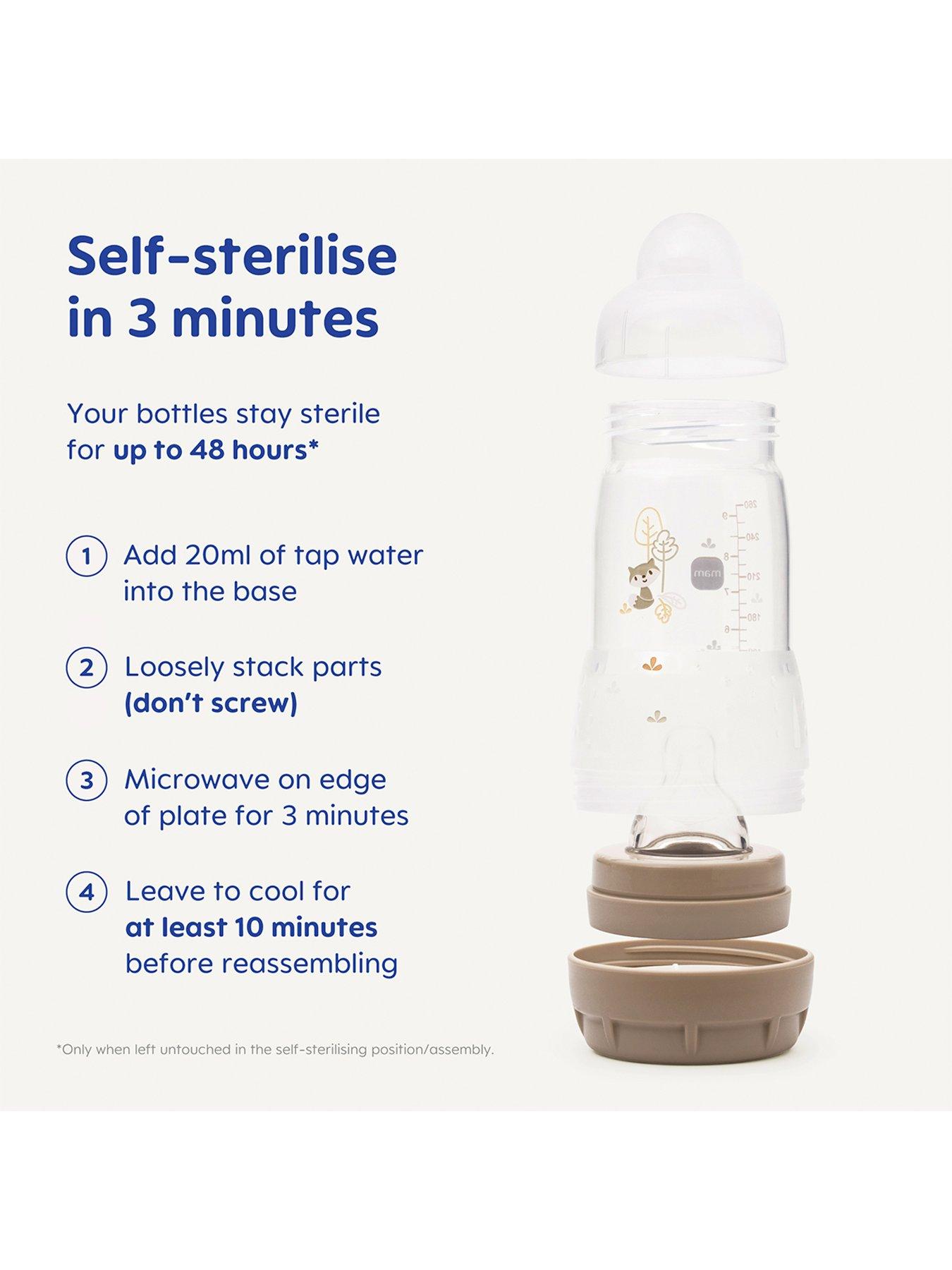 MAM Easy Start Anti-Colic Baby Bottle Set Small - Unisex | Very