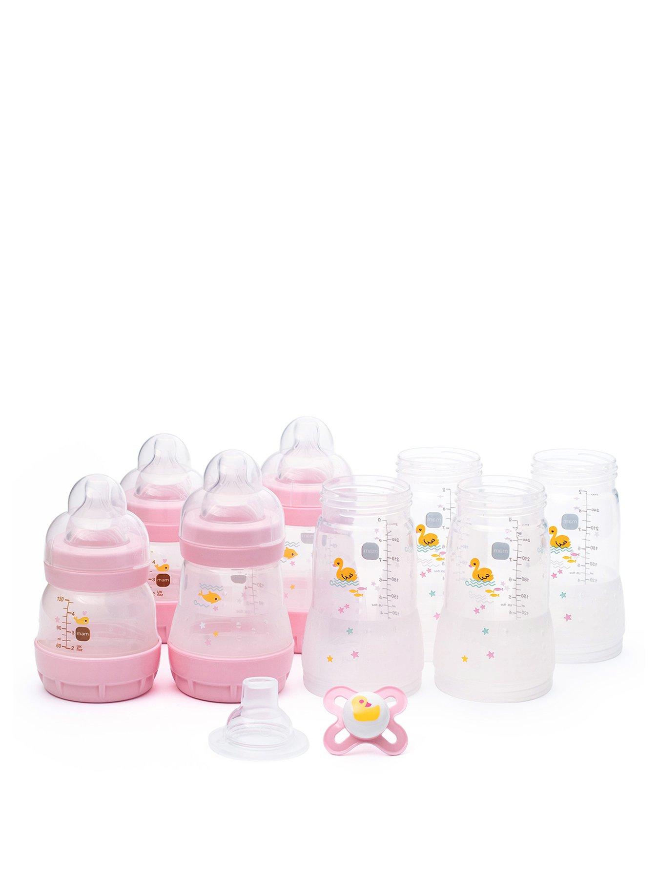MAM Easy Start Feeding Bottle Set Small- Pink | Very