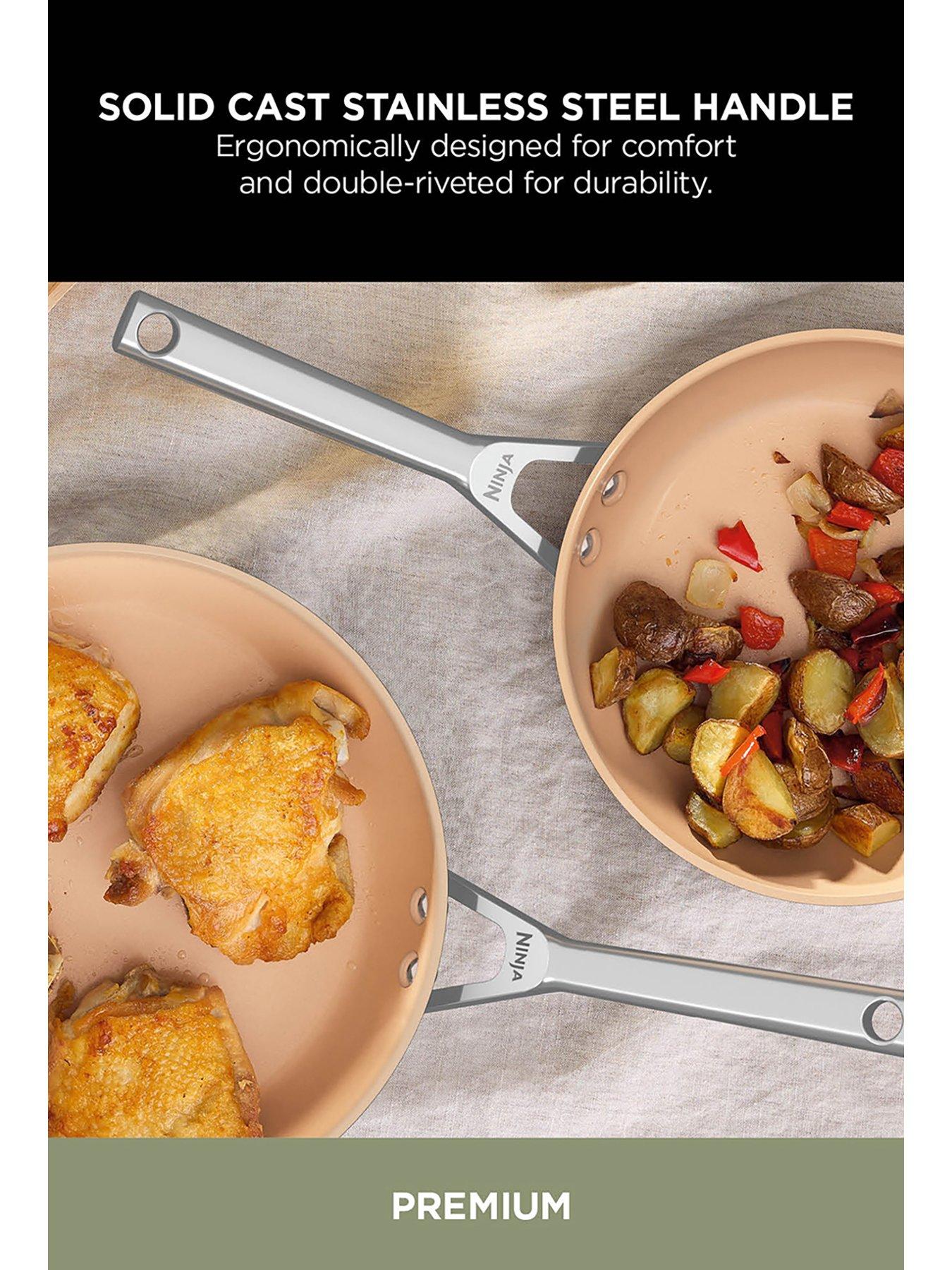 NINJA ExtendedLife Ceramic 3-Piece Saucepan Set | Very