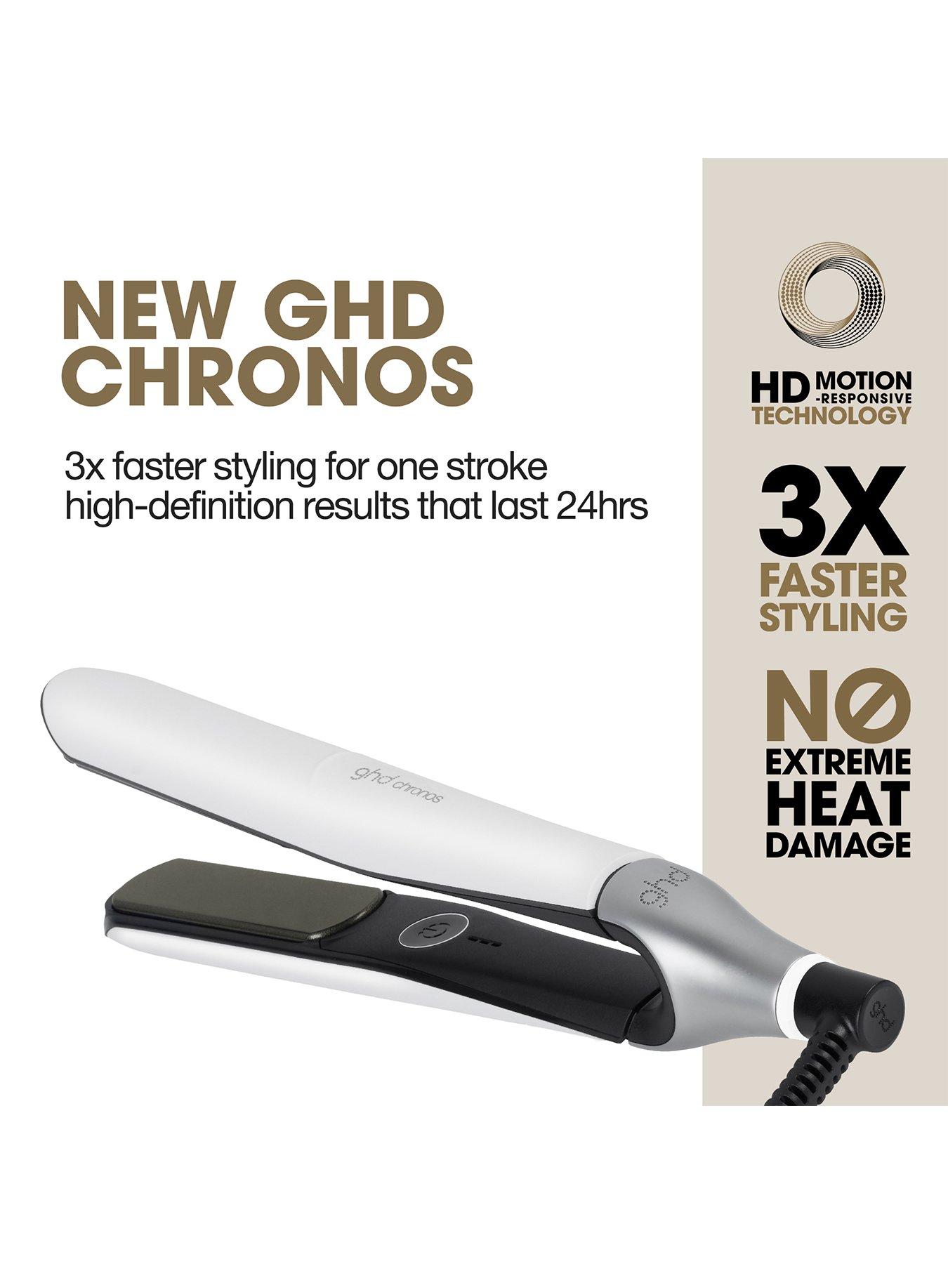 ghd Chronos - White Hair Straightener | very.co.uk