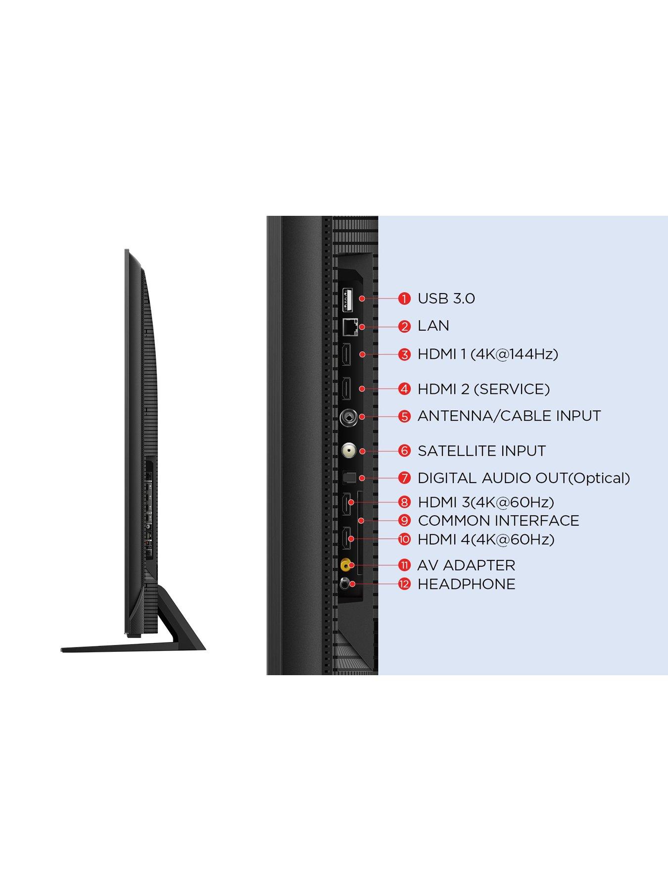 TCL 65C805K, 65 inch, QD-Mini LED, 4K, Smart Google TV | Very