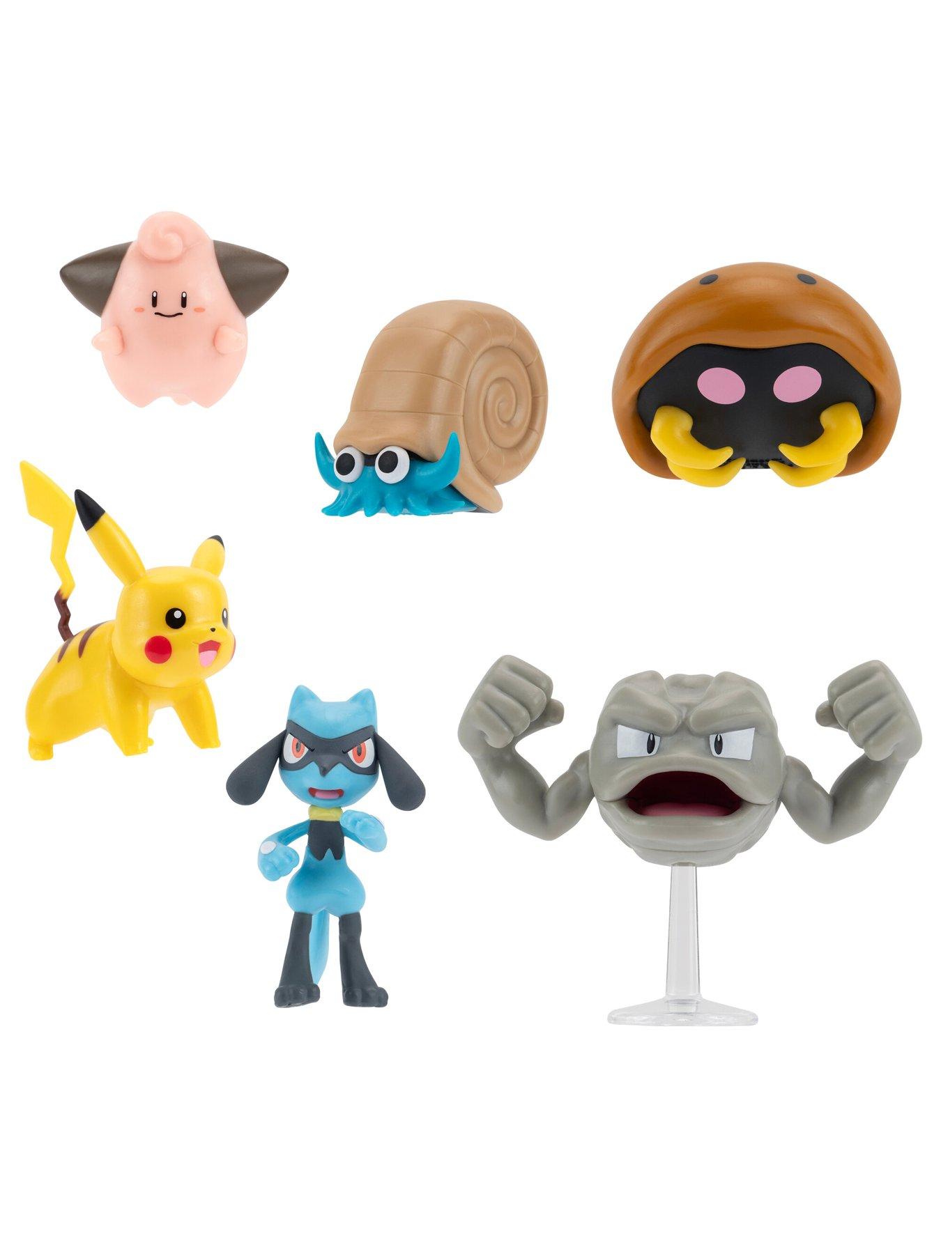 Pokemon PKW - Battle Figure Multipack (6PK: 2" Pikachu #1, Cleffa ...