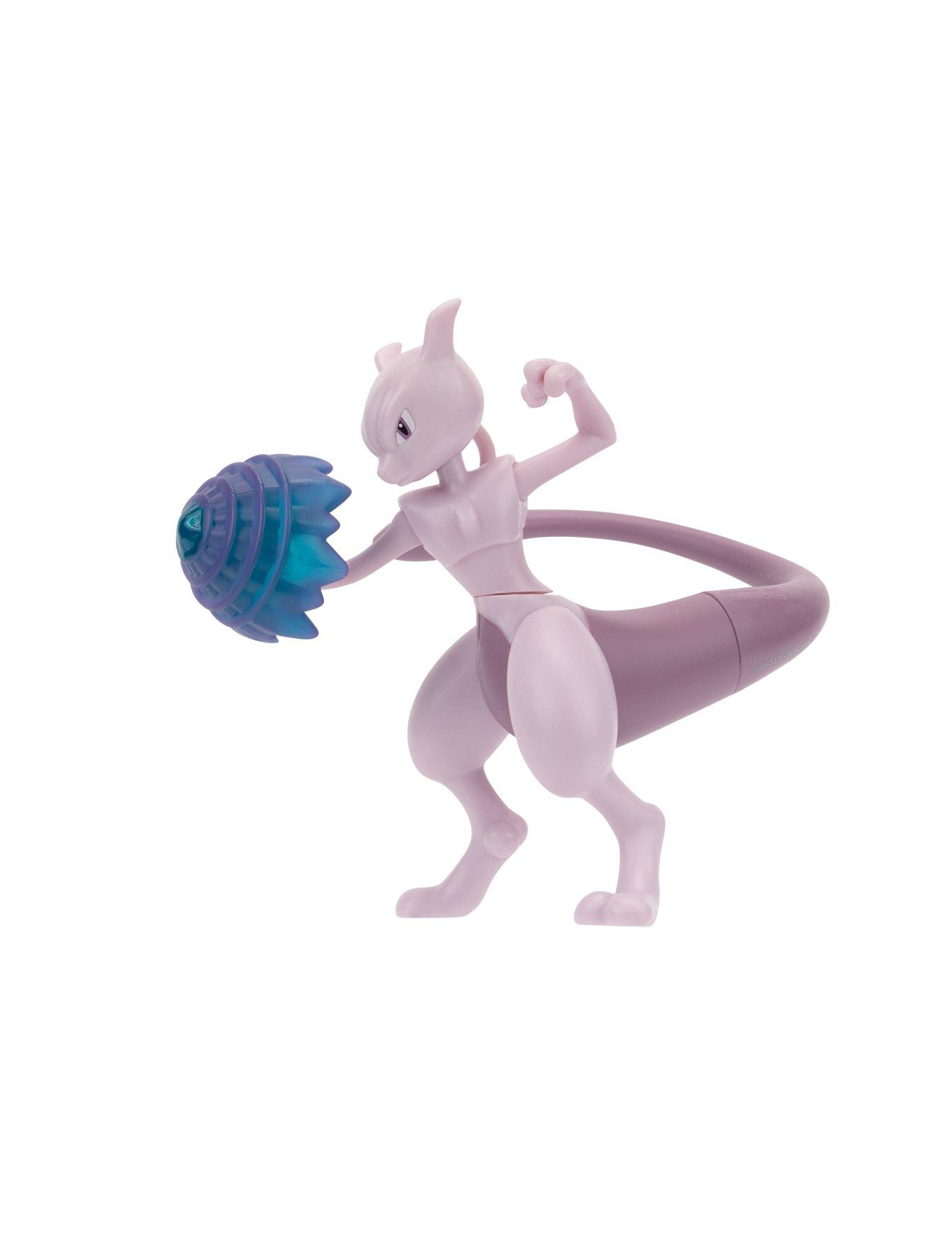 Pokemon Pokémon Mewtwo Battle Feature Figure - 4.5-Inch Mewtwo Battle ...