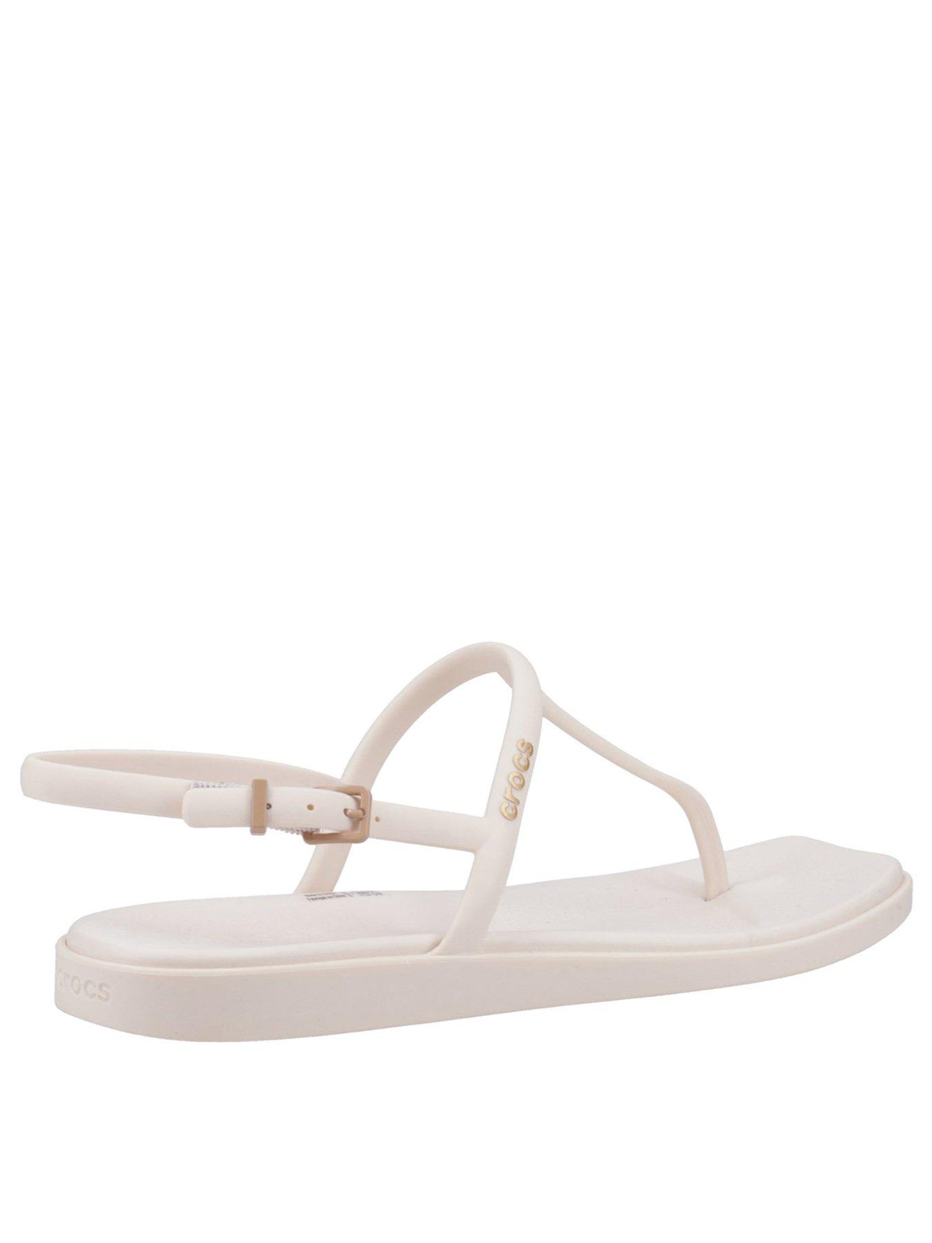 Crocs Miami Thong Flat Sandal - Dew Beige | Very