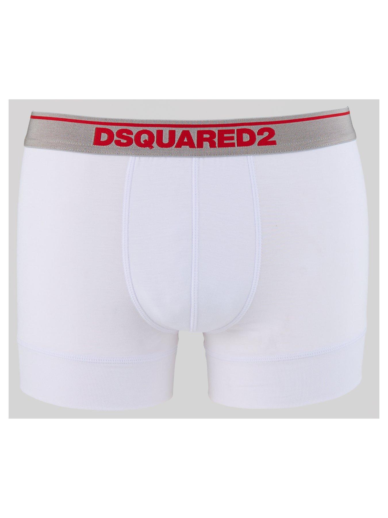 Dsquared2 Underwear 2 Pack Modal Trunks - White | Very