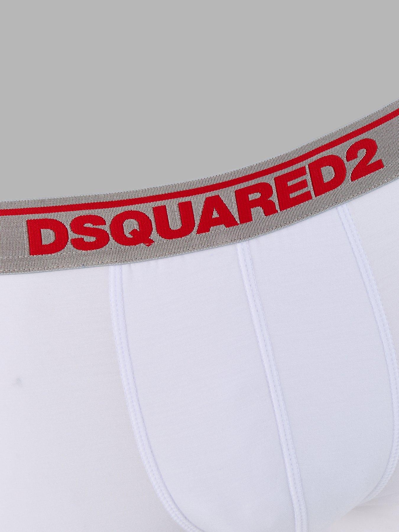 Dsquared2 Underwear 2 Pack Modal Trunks - White | Very