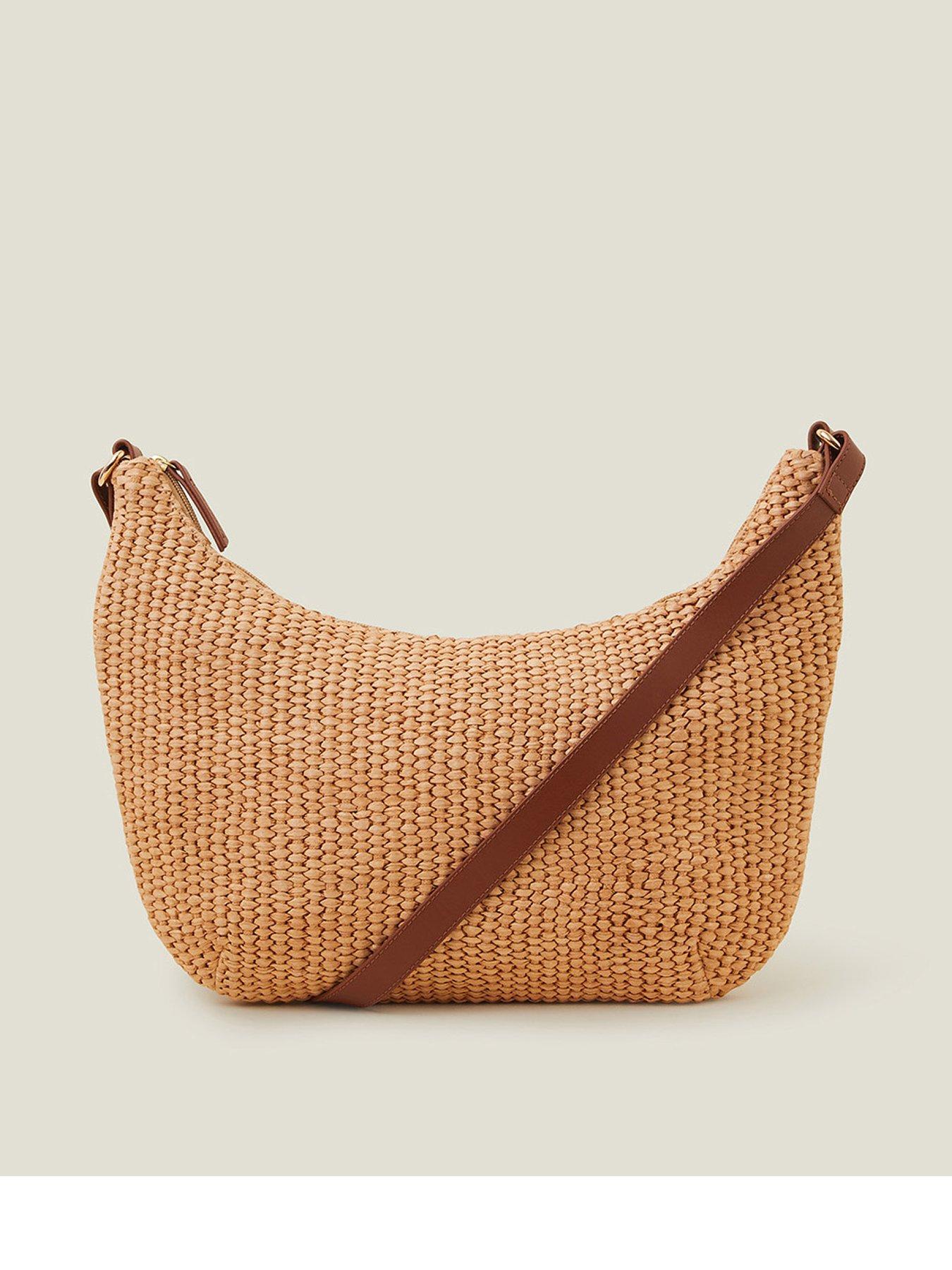 Accessorize Raffia Scoop Cross Body | Very