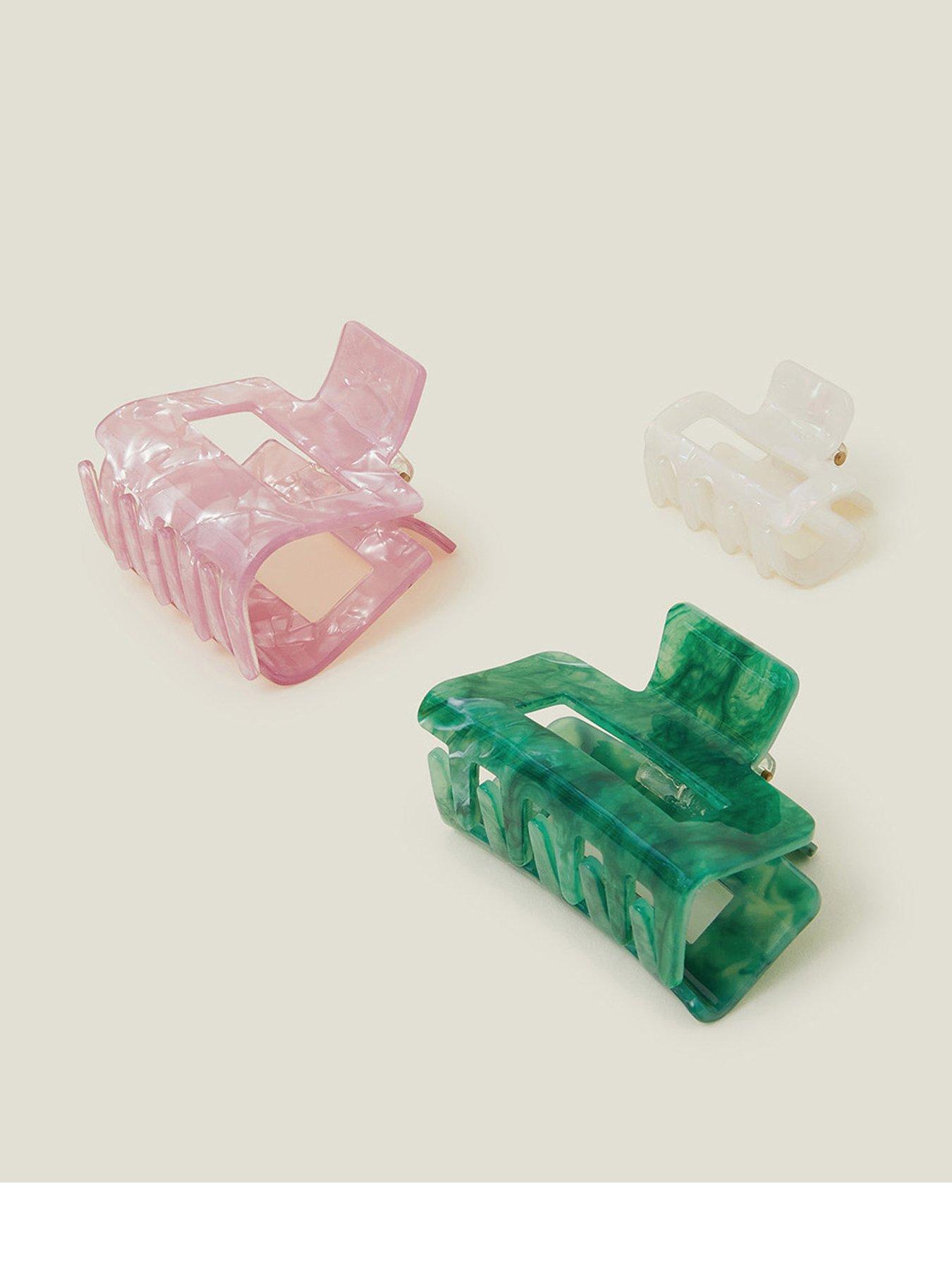 Accessorize 3 X Marble Claw Clips | Very