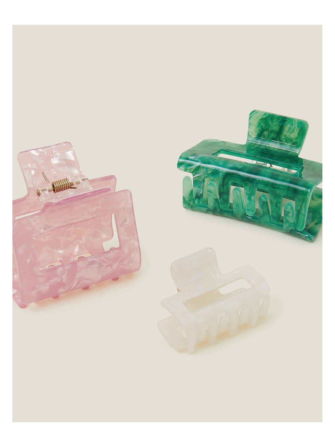 Accessorize 3 X Marble Claw Clips | Very