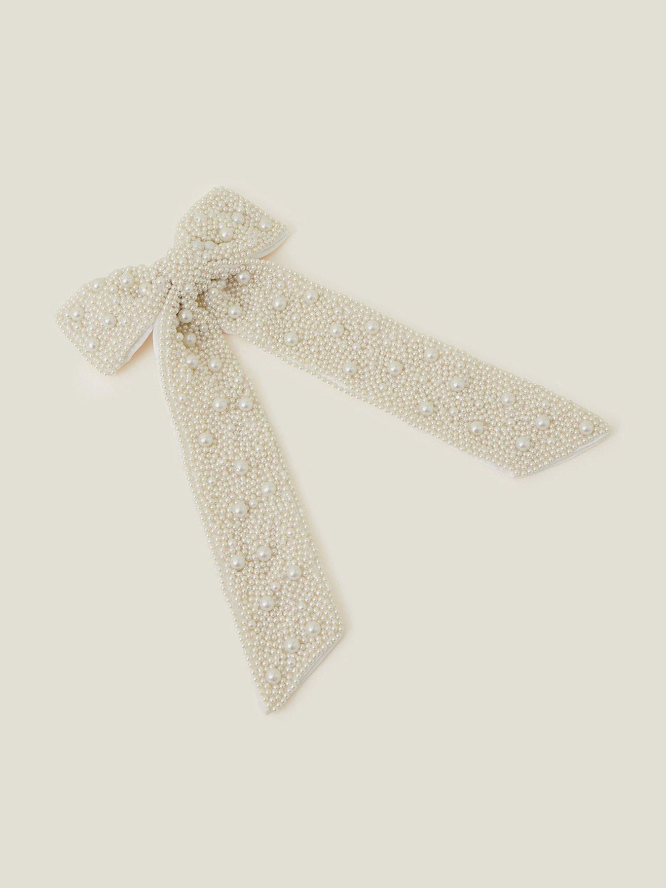 Accessorize Statement Pearl Hair Bow | Very