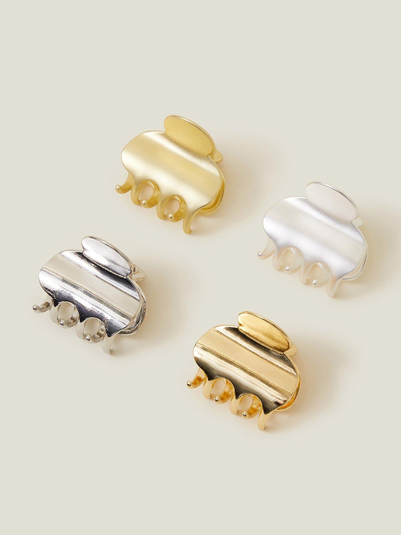 Accessorize 4-pack Matte And Shiny Claw Clips | Very