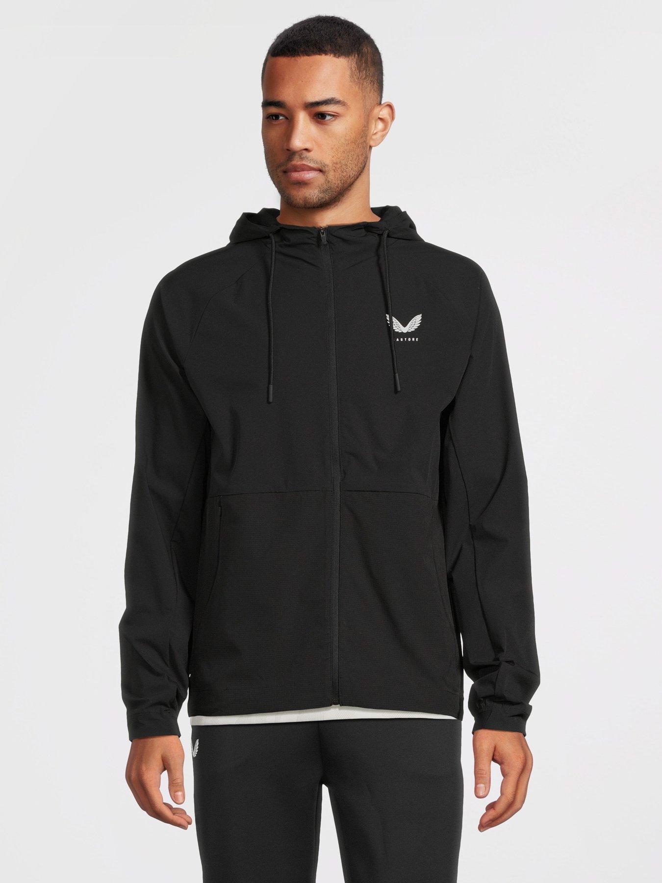 Castore Men's Training Light Weight Woven Jacket - Black | Very