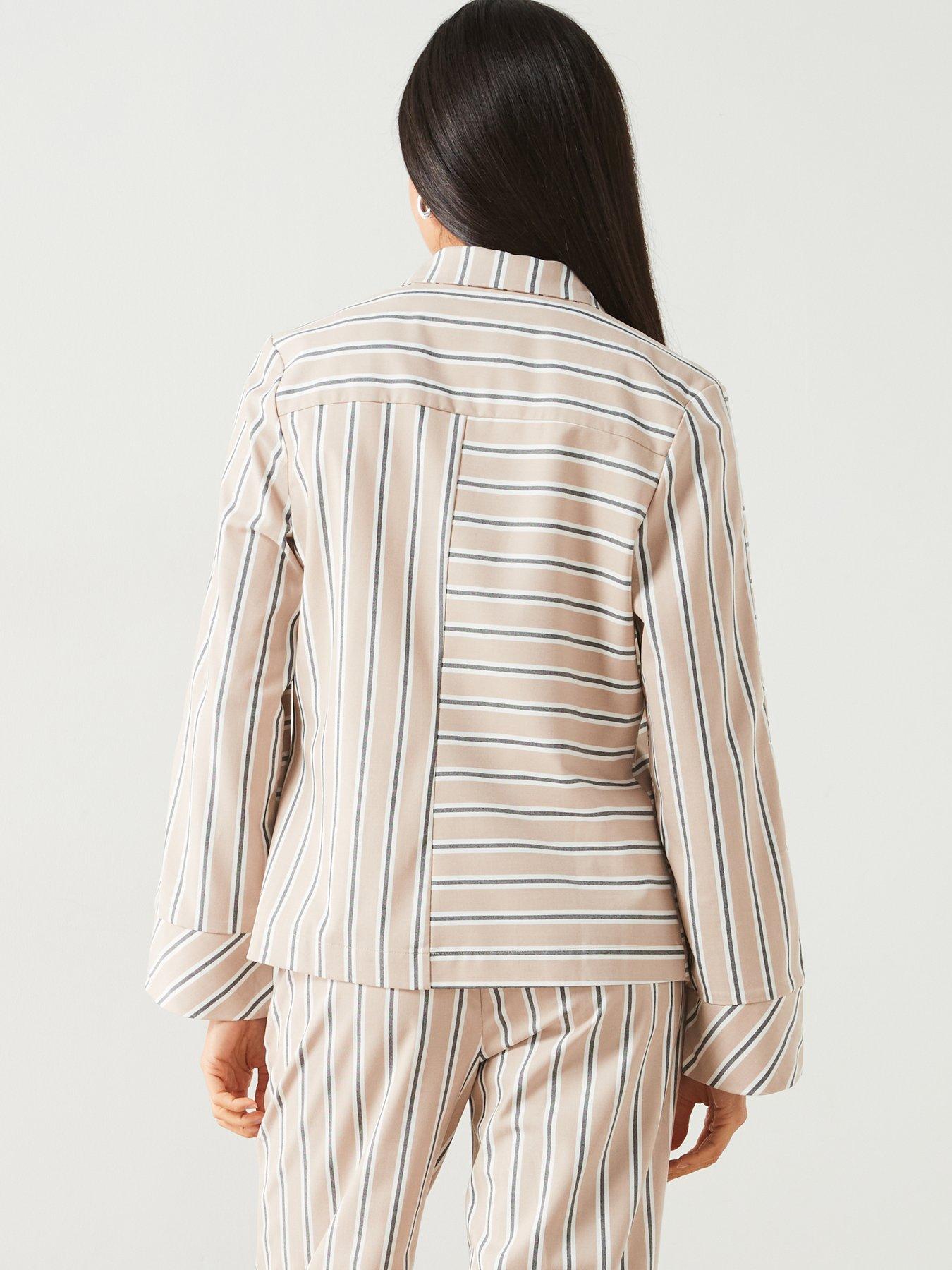 V by Very Cut About Stripe Shirt - Print | Very