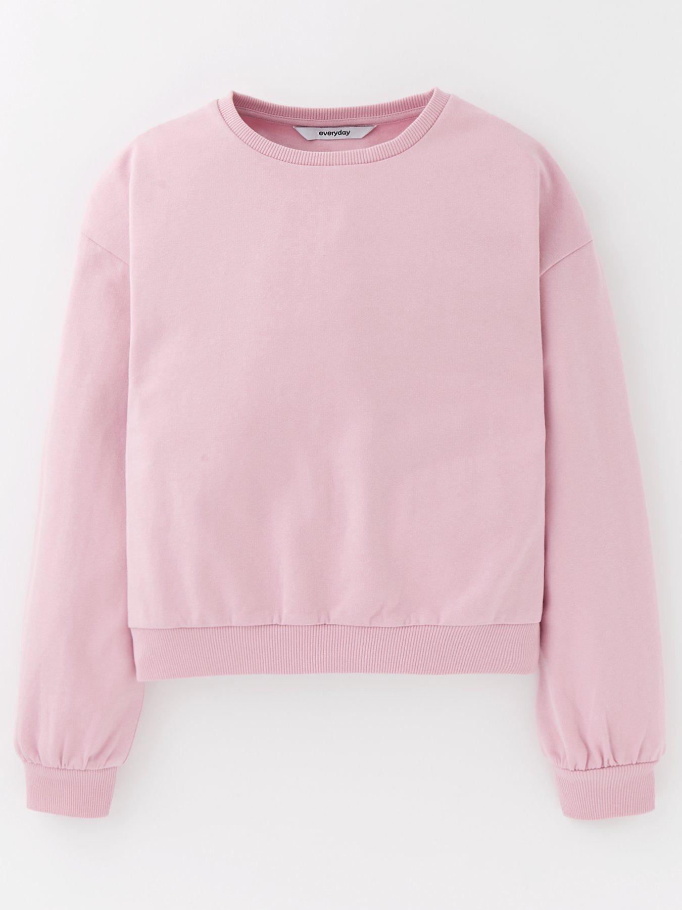 Everyday Girls Single Plain Sweatshirt - Pink | Very