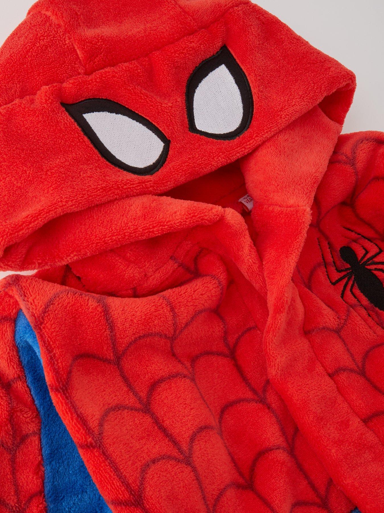 Spiderman Novelty Dressing Gown - Red | Very