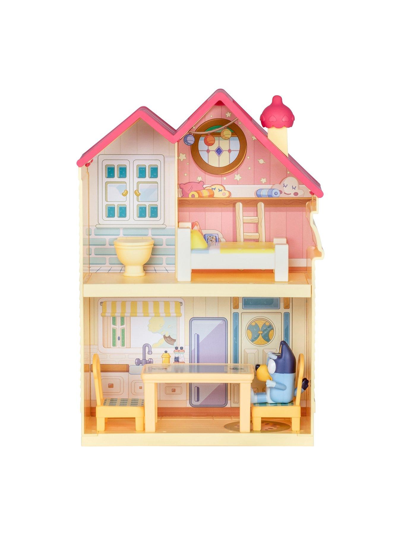 Bluey Mini Home, Includes and 5 Play Pieces, Play All Day IN 's House ...