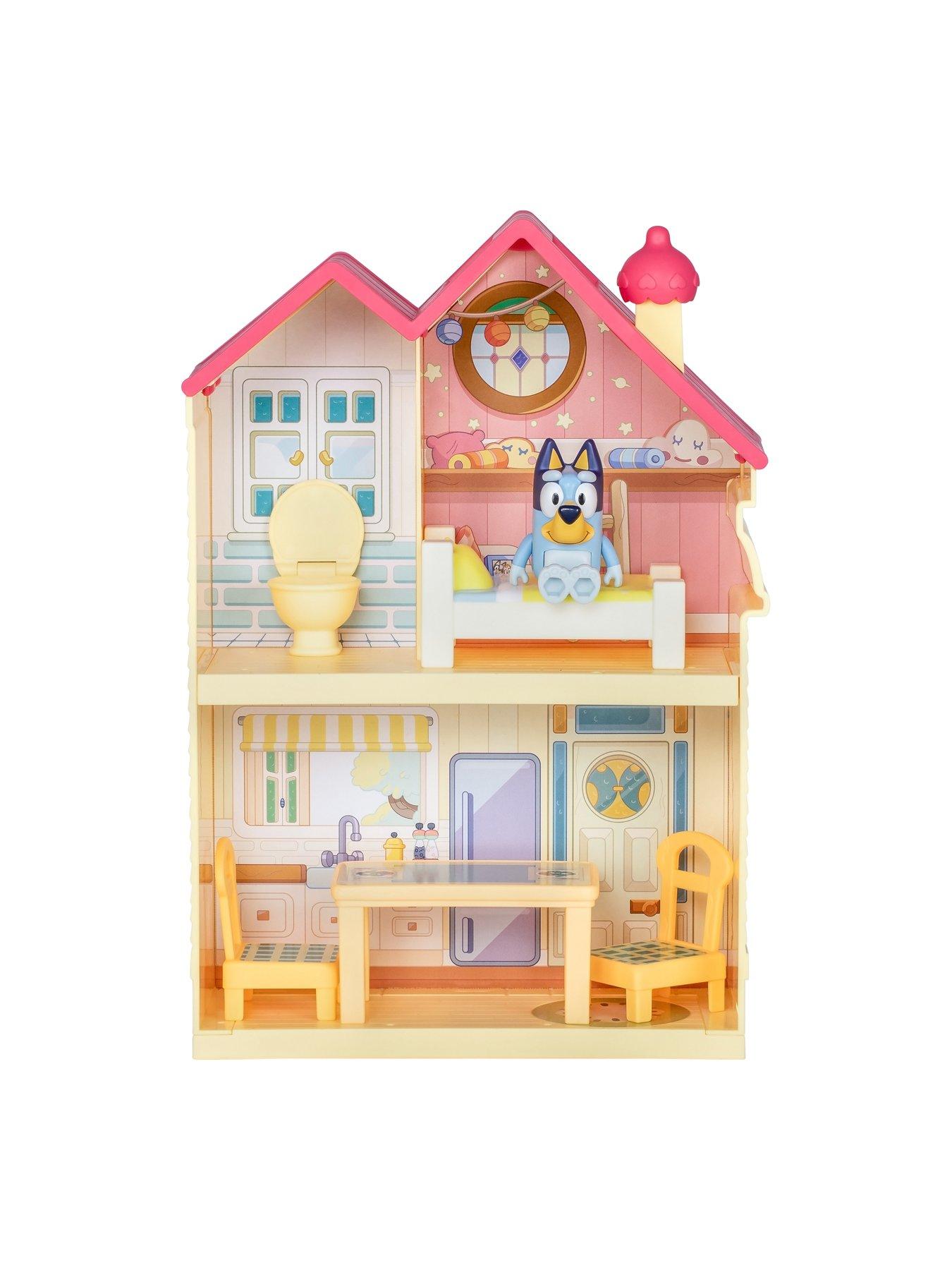 Bluey Mini Home, Includes and 5 Play Pieces, Play All Day IN 's House ...