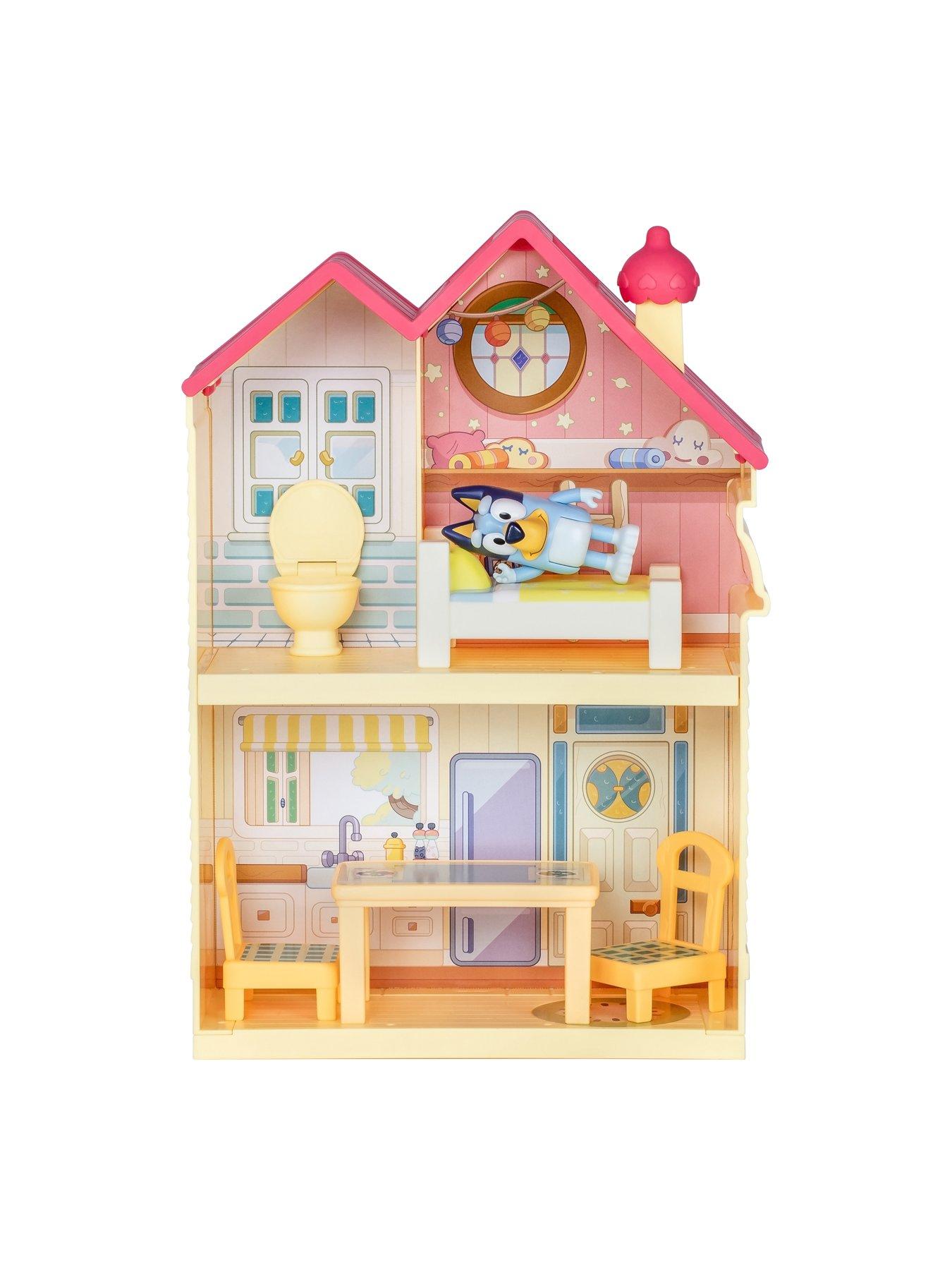 Bluey Mini Home, Includes and 5 Play Pieces, Play All Day IN 's House ...