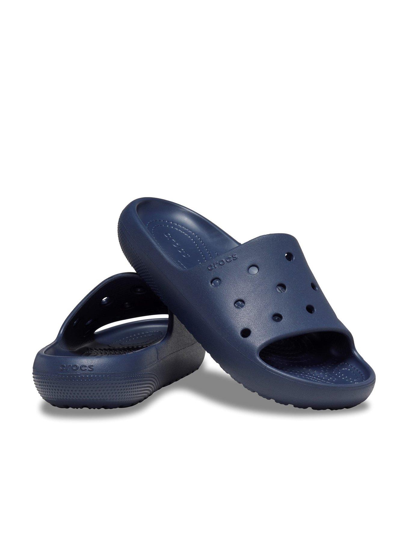 Crocs Men's Classic V2 Slide - Navy | Very