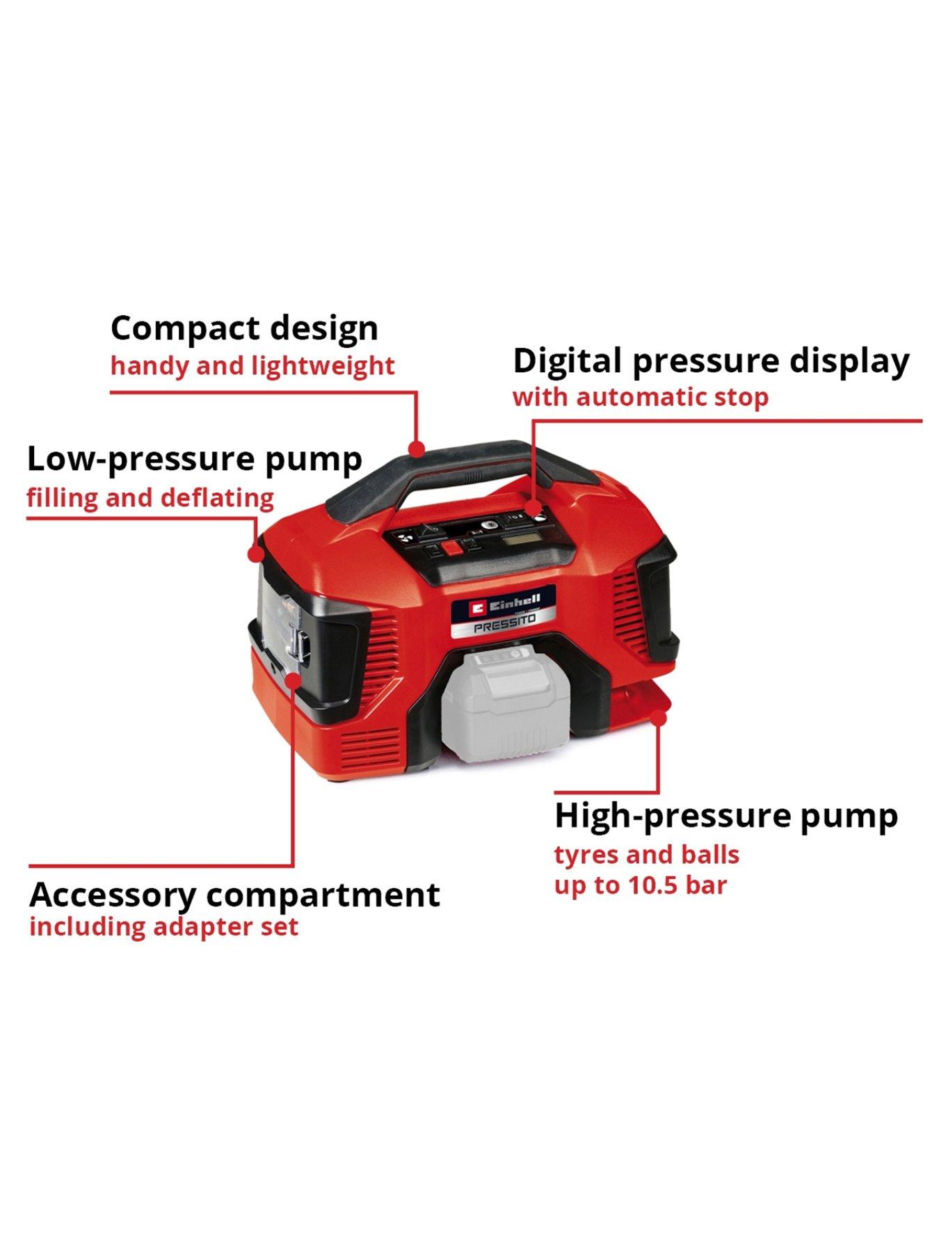 Einhell PXC Cordless Compressor - PRESSITO 18/21 | Very