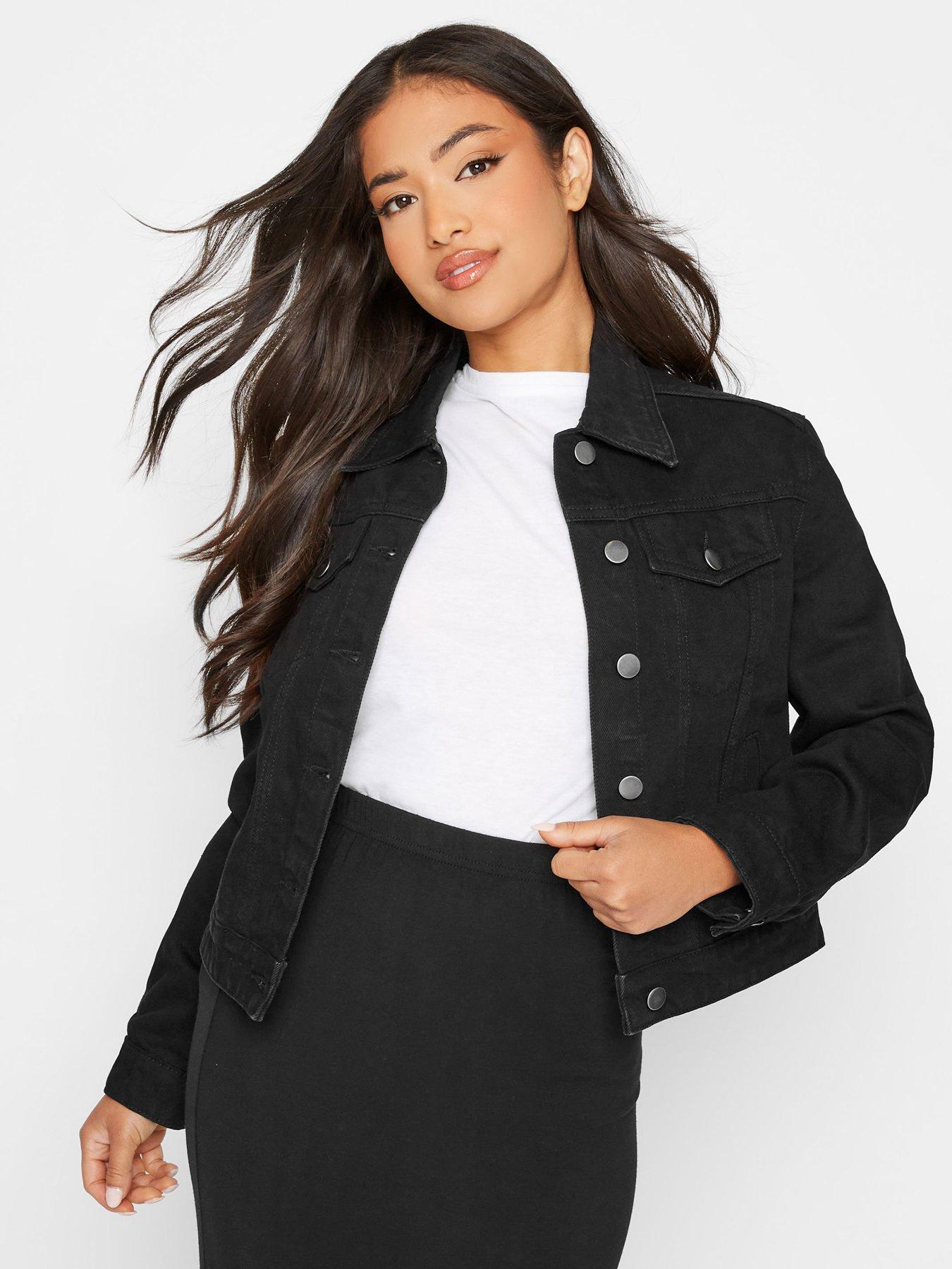 PixieGirl Petite Black Denim Jacket | Very
