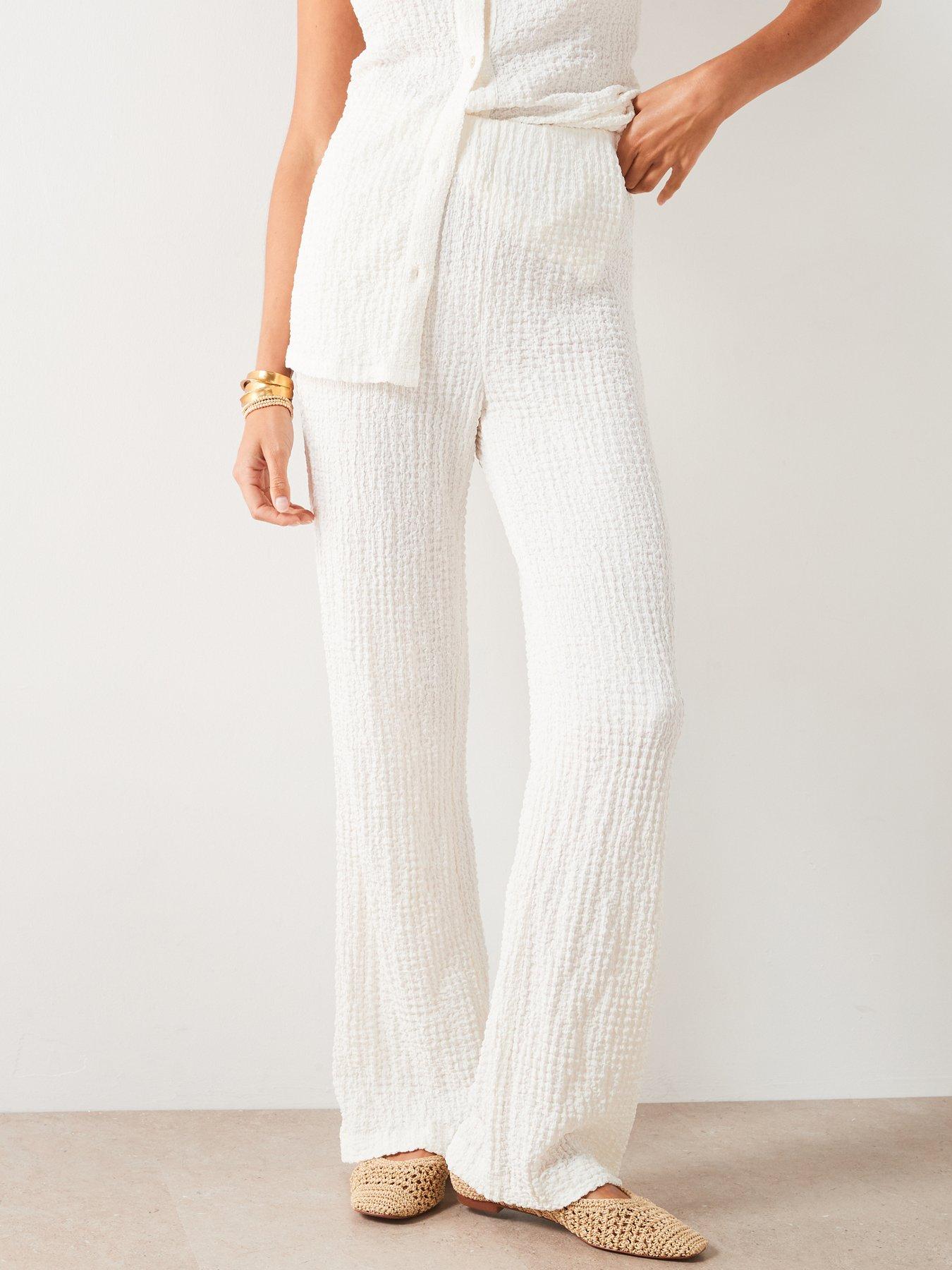 V by Very Co Ord Trouser - Cream | Very