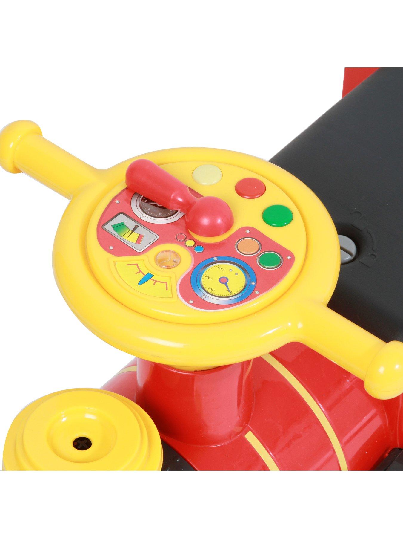 Steam Train 6 Volt with 4 x Straight and 4 x Curved Track Packs ...
