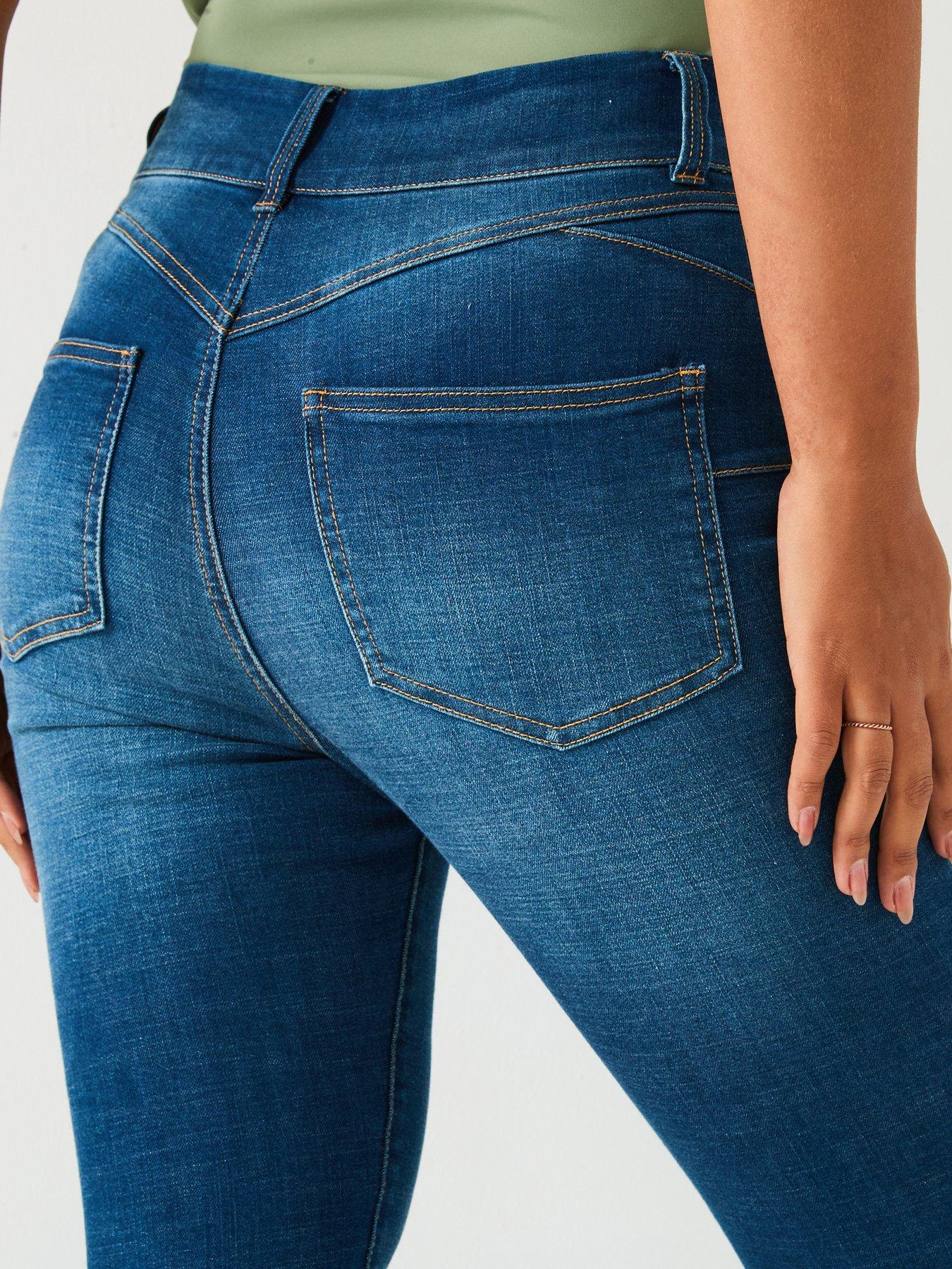 V by Very Curve High Waisted Shaping Stretch Skinny Jean | Very