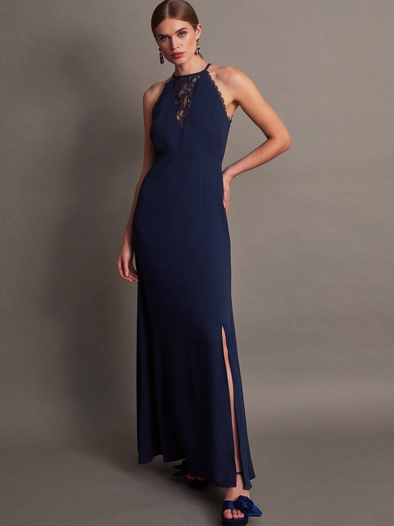 Monsoon Jackie Lace Halter Dress | Very
