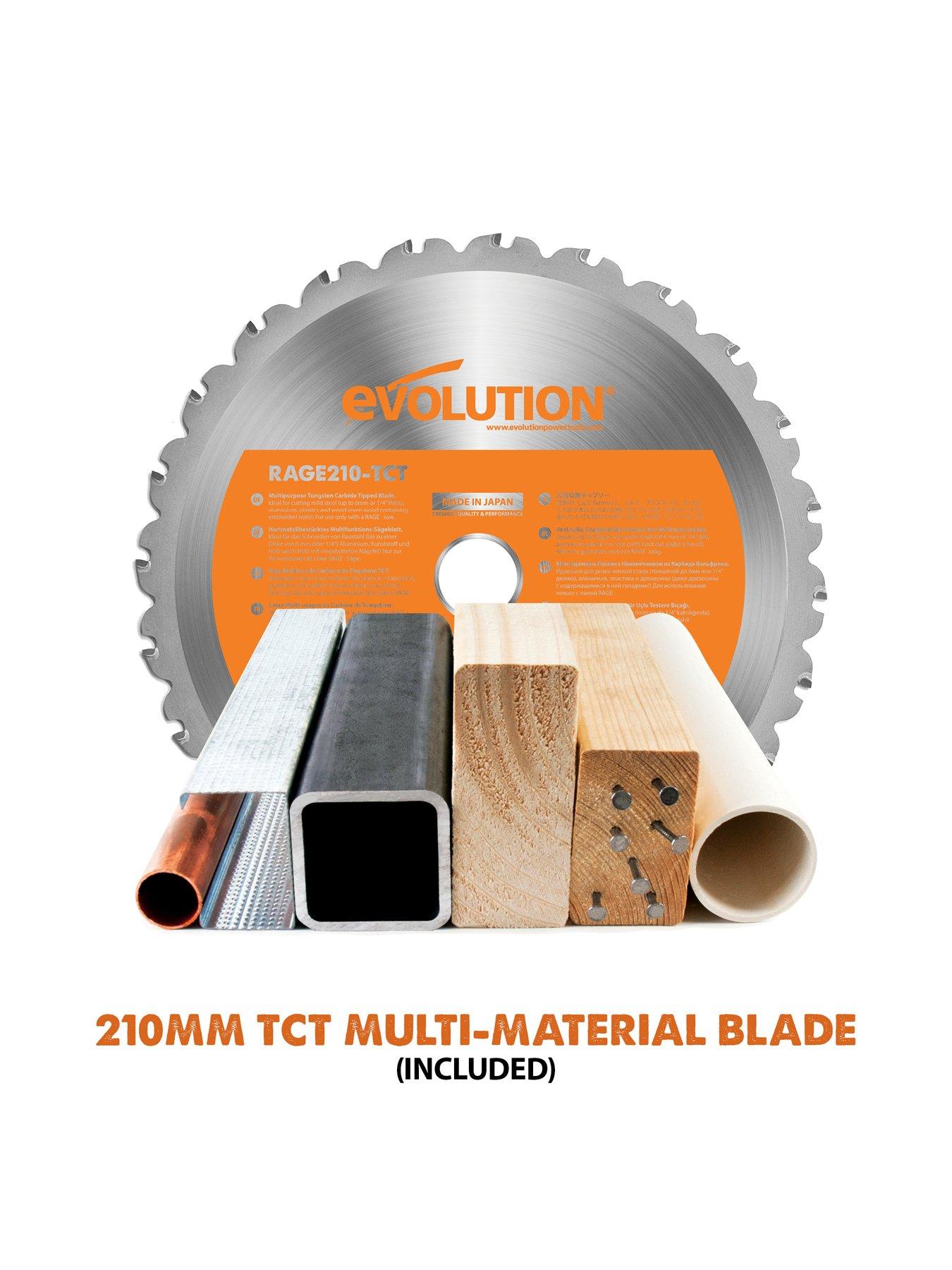 Evolution R210SMS+ 210mm Sliding Mitre Saw | Very