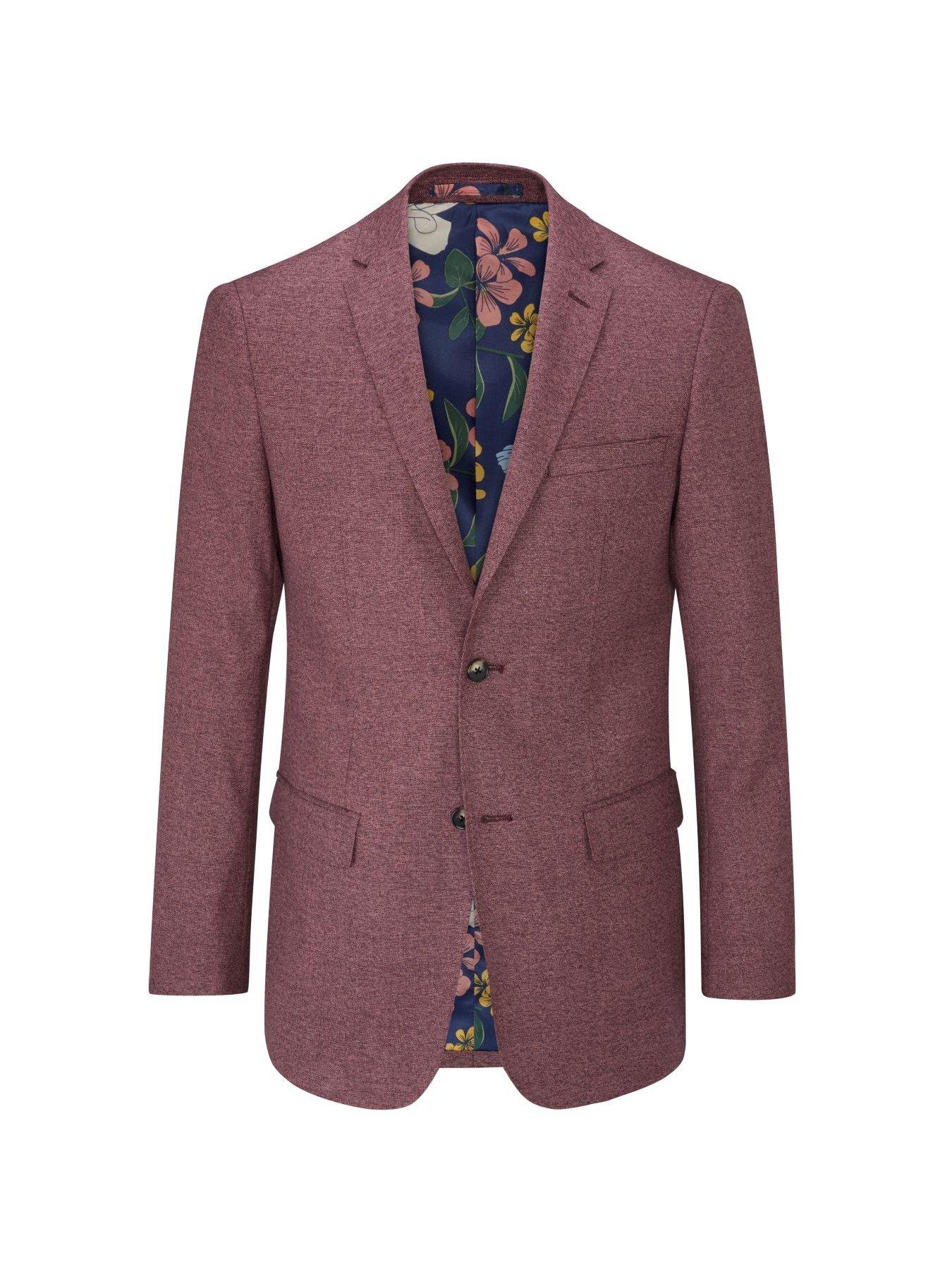 Skopes Jodrell Slim Suit Jacket - Dark Red | Very