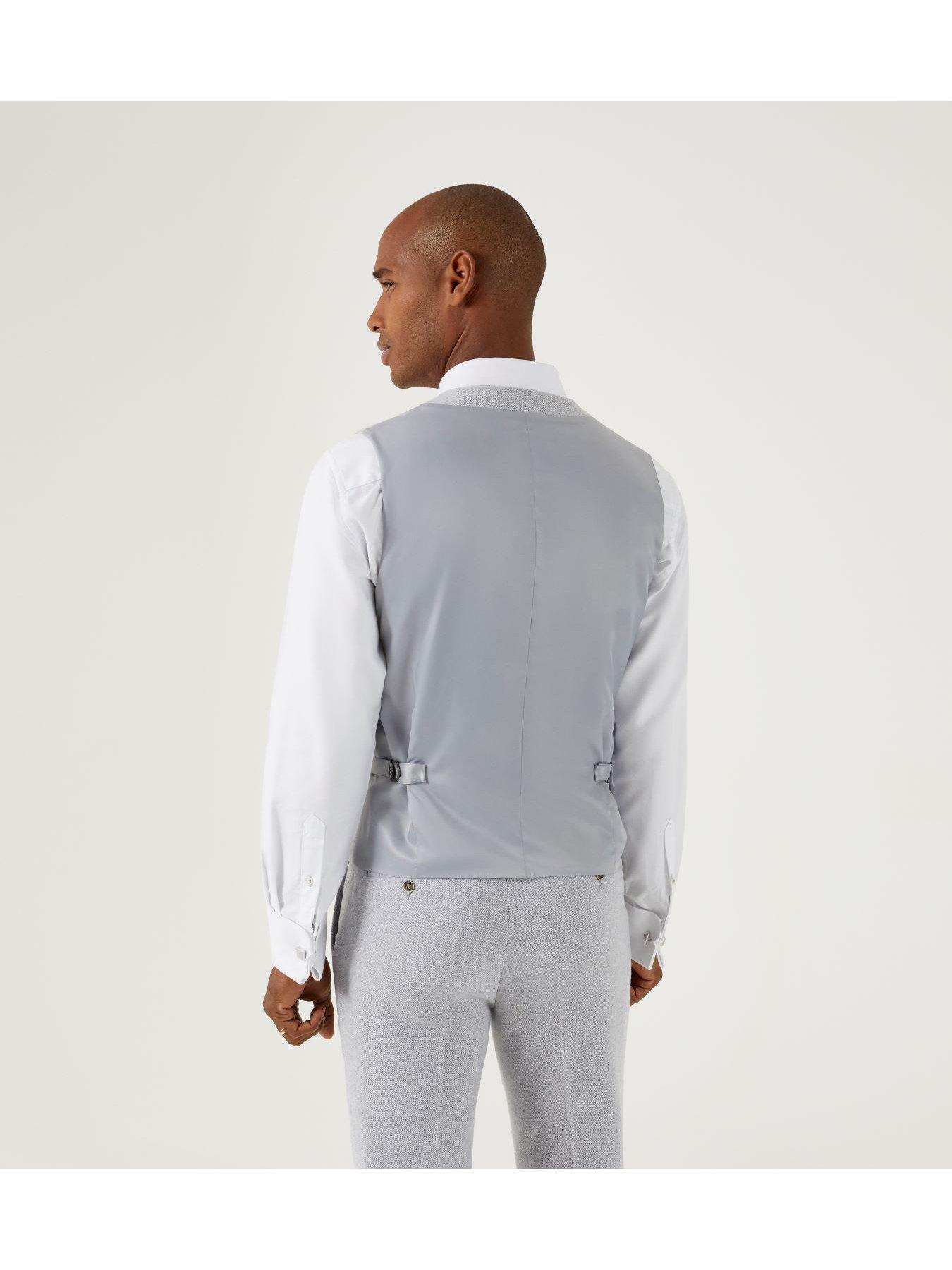 Skopes Jude Standard Waistcoat - Light Grey | Very