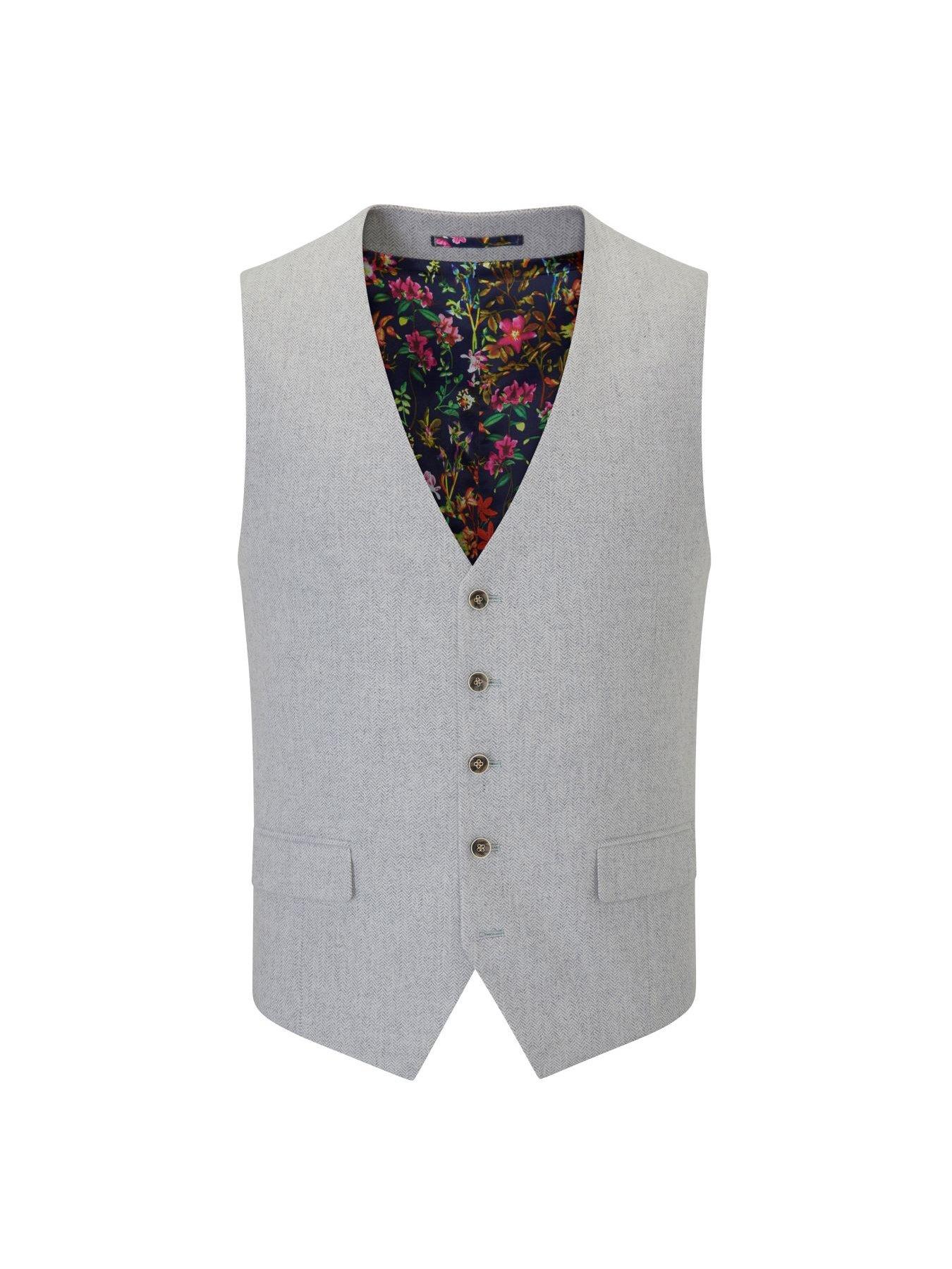 Skopes Jude Standard Waistcoat - Light Grey | Very
