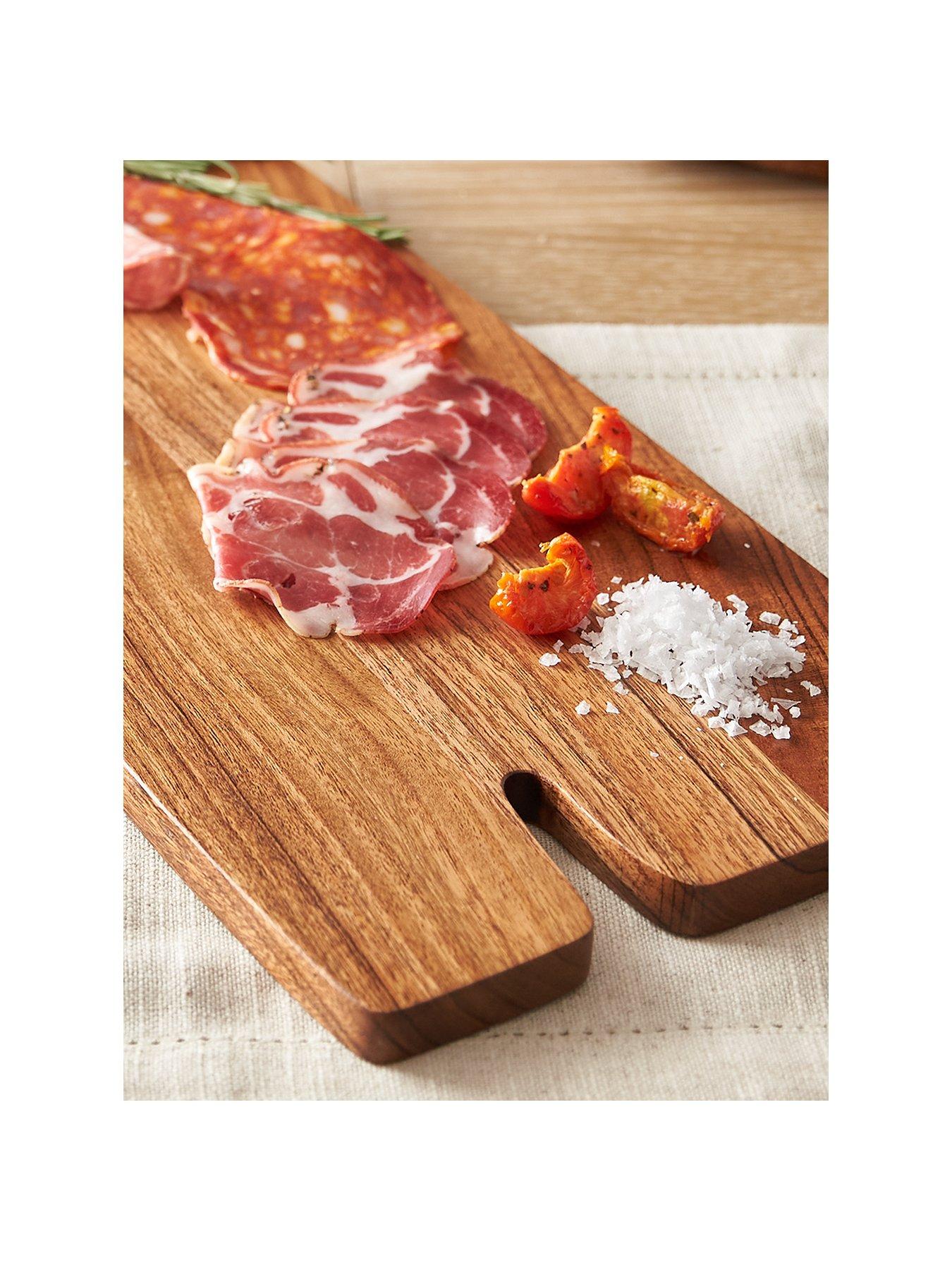 Very Home Acacia Wood Oblong Serving Board | Very