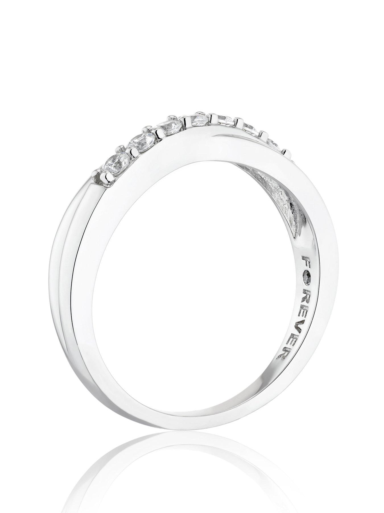 H. Samuel The Forever Diamond Platinum Engagement Ring. 0.28ct Diamond ...
