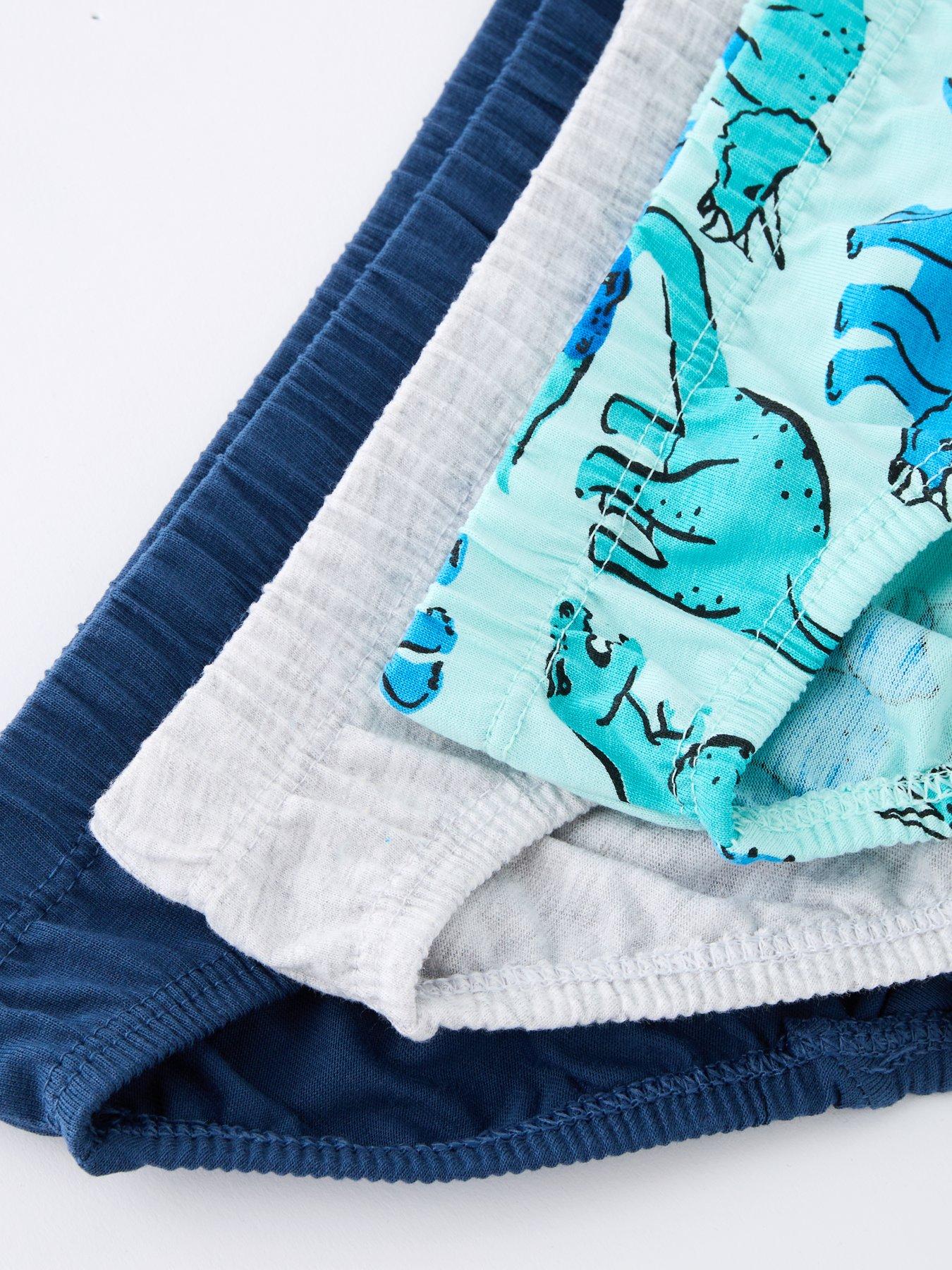 Everyday Boys 7 Pack Dinosaur Print Briefs | Very