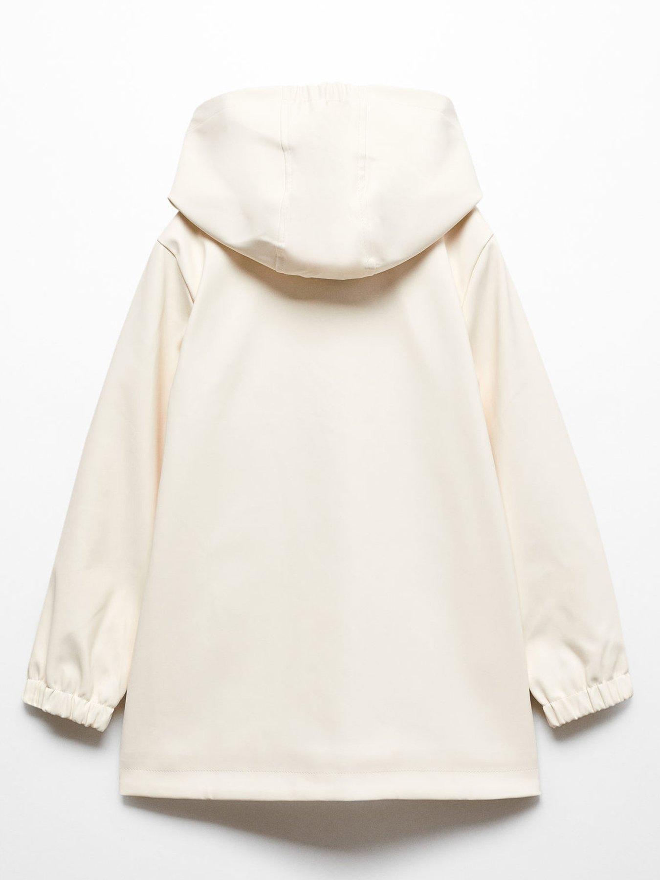 Mango Girls Raincoat - Cream | Very