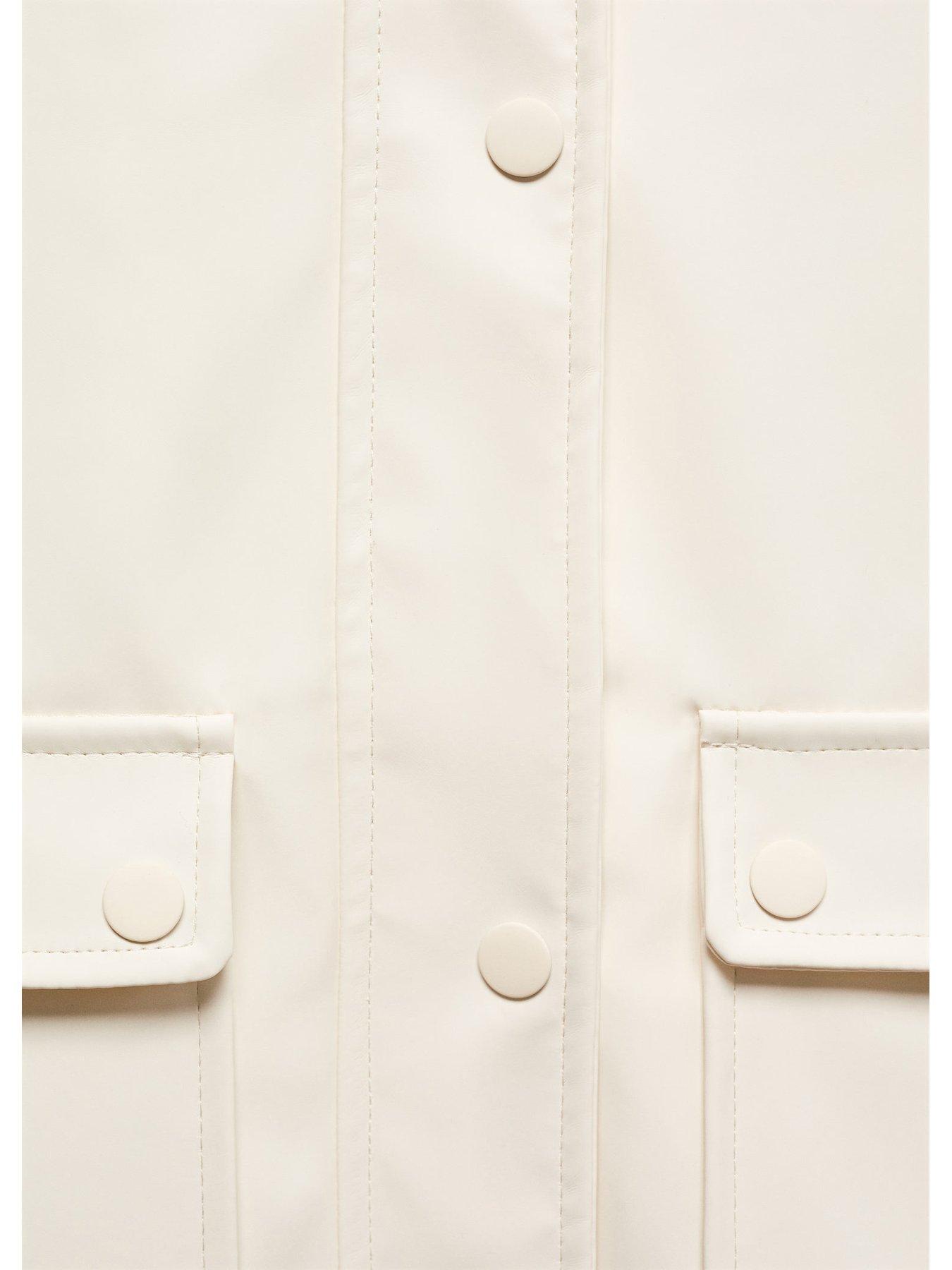 Mango Girls Raincoat - Cream | Very