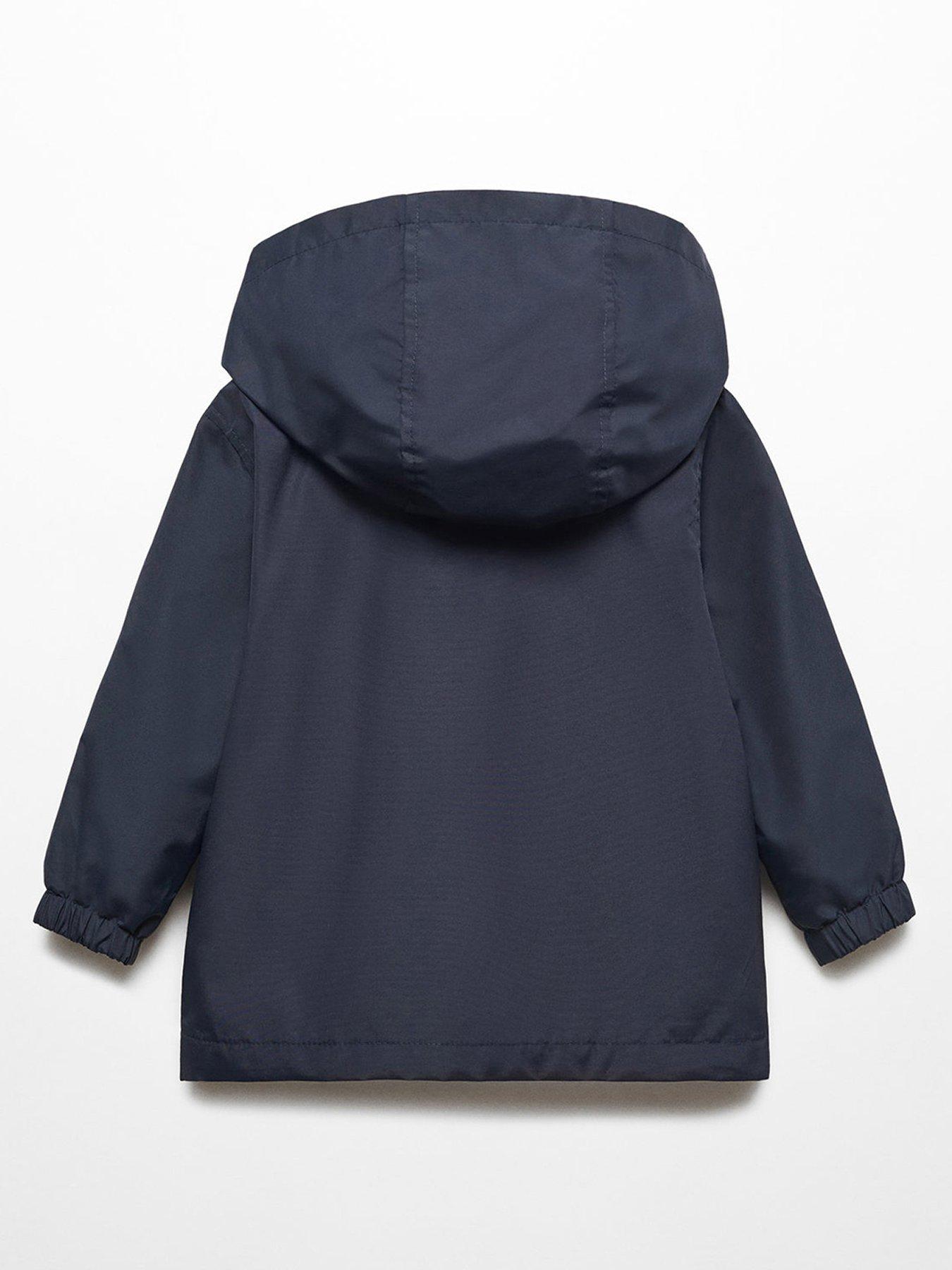 Mango Younger Boys Raincoat - Navy | Very
