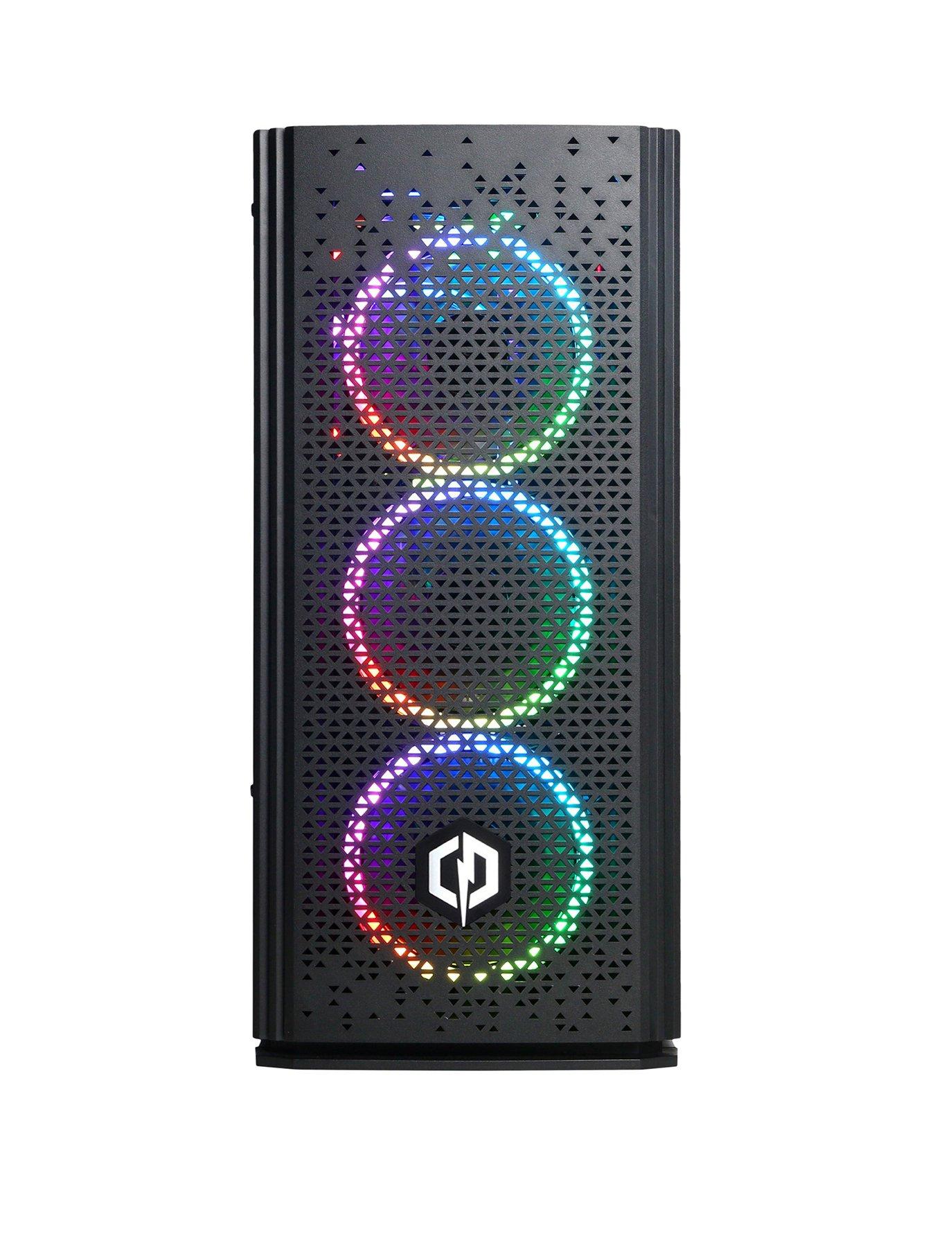 CyberPower PC Blaze Gaming PC Bundle - AMD Ryzen 5 5500, RTX 4060, 16GB ...