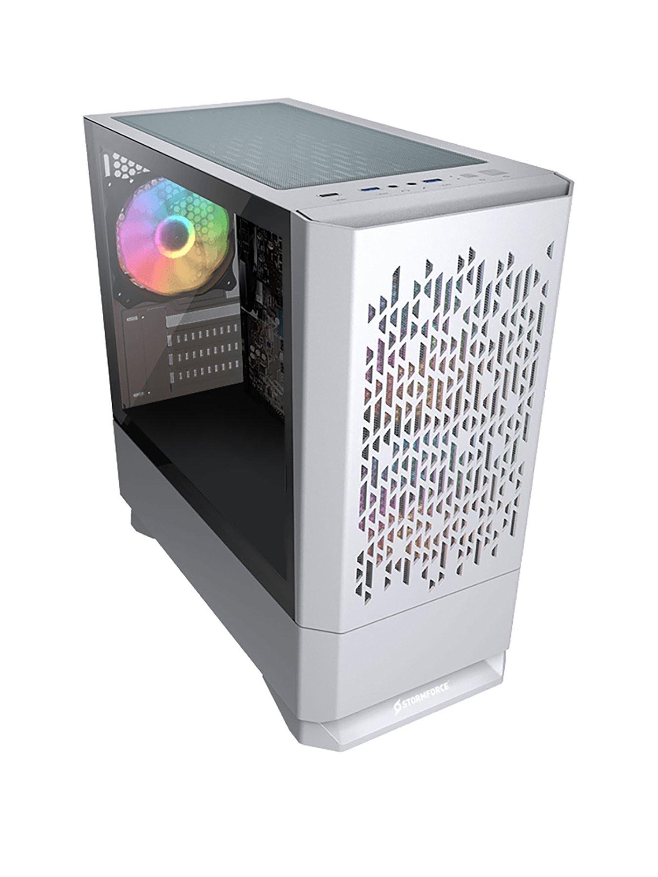Stormforce Onyx Gaming Desktop (RTX 4060, AMD Ryzen 5 4500, 16GB RAM ...