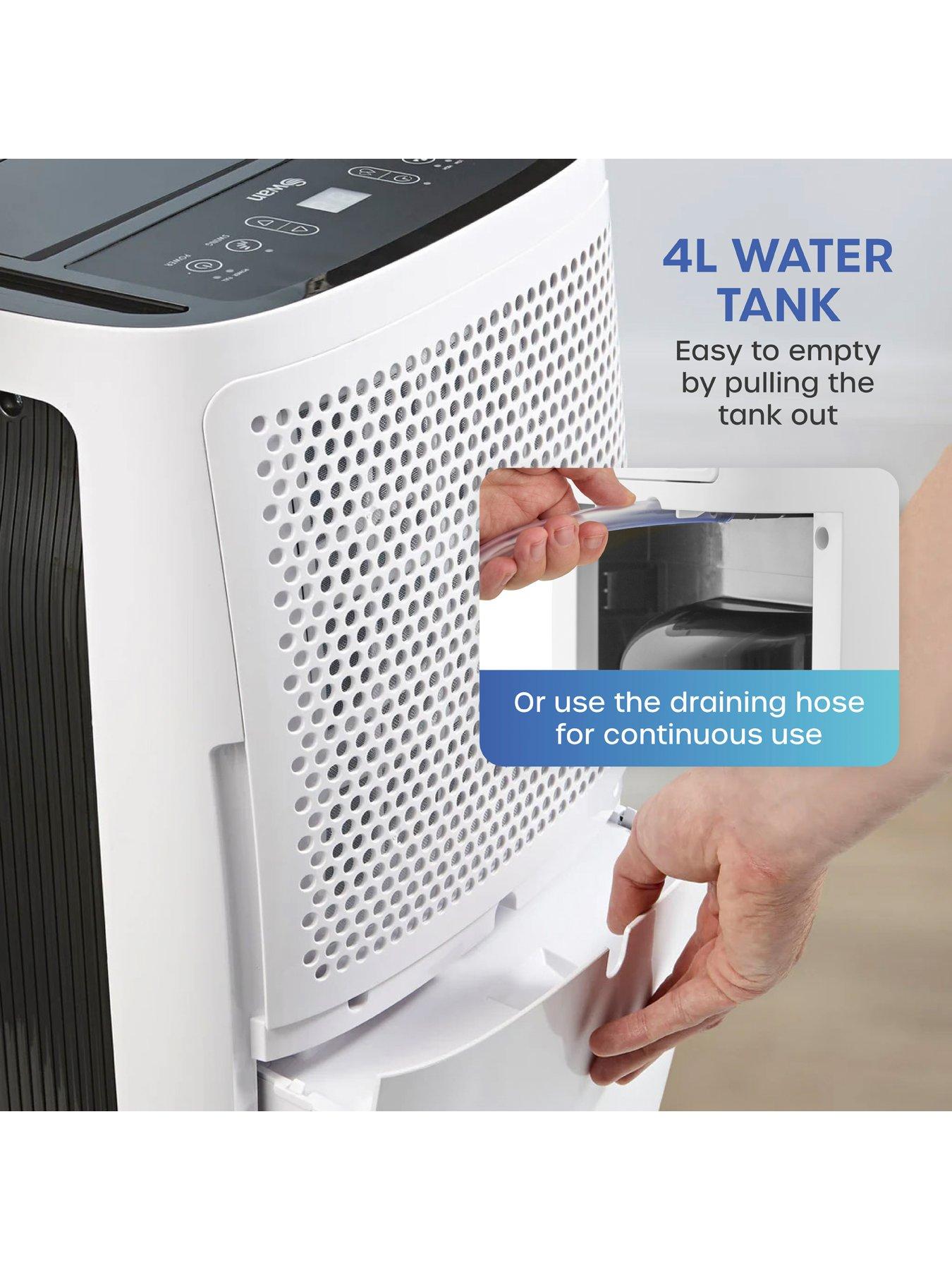 Swan SH16810N 20 Litre Dehumidifier with LED Display, Auto Shut Off, 24 ...