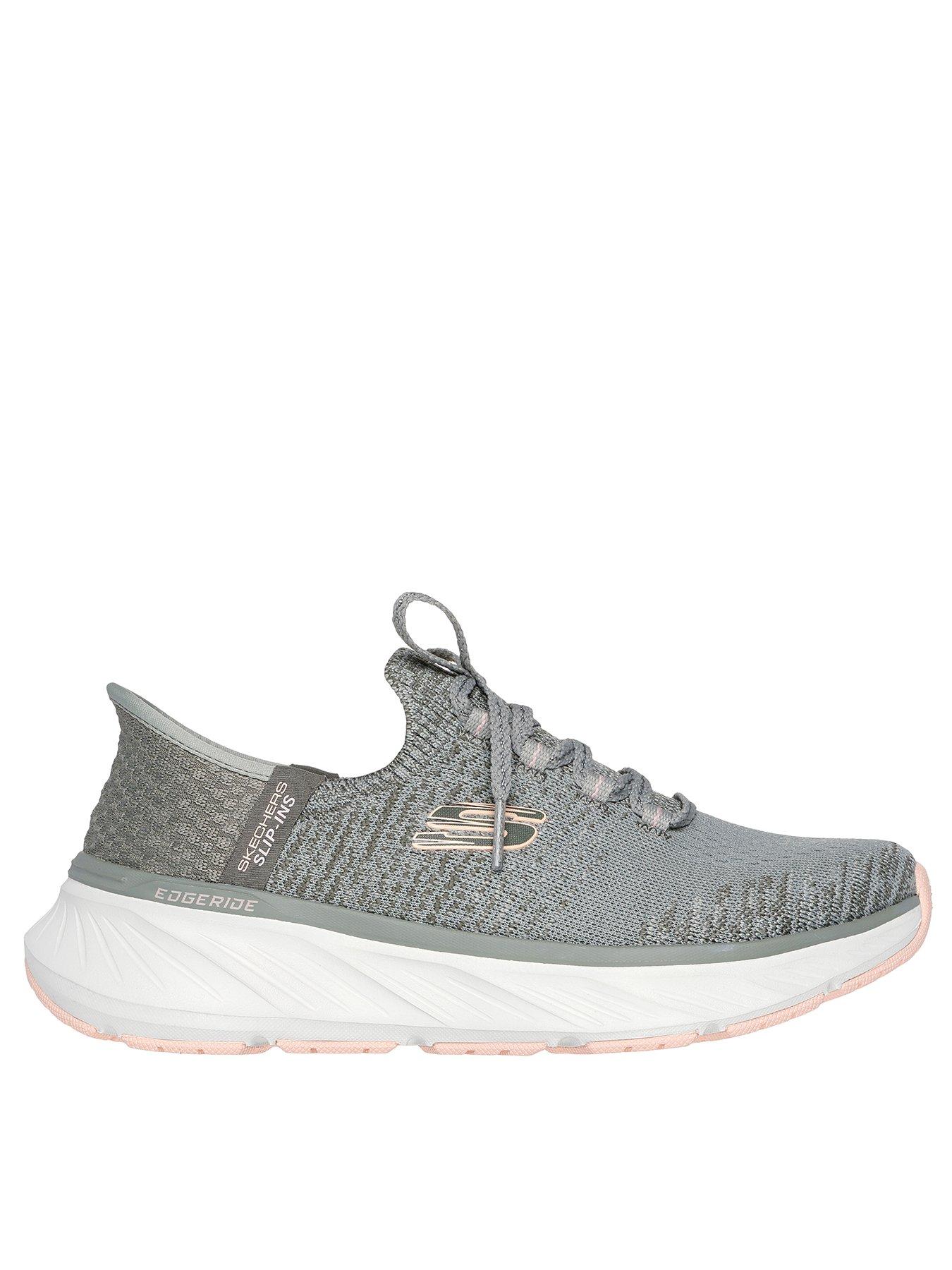 Laces Flatform Trainers Green