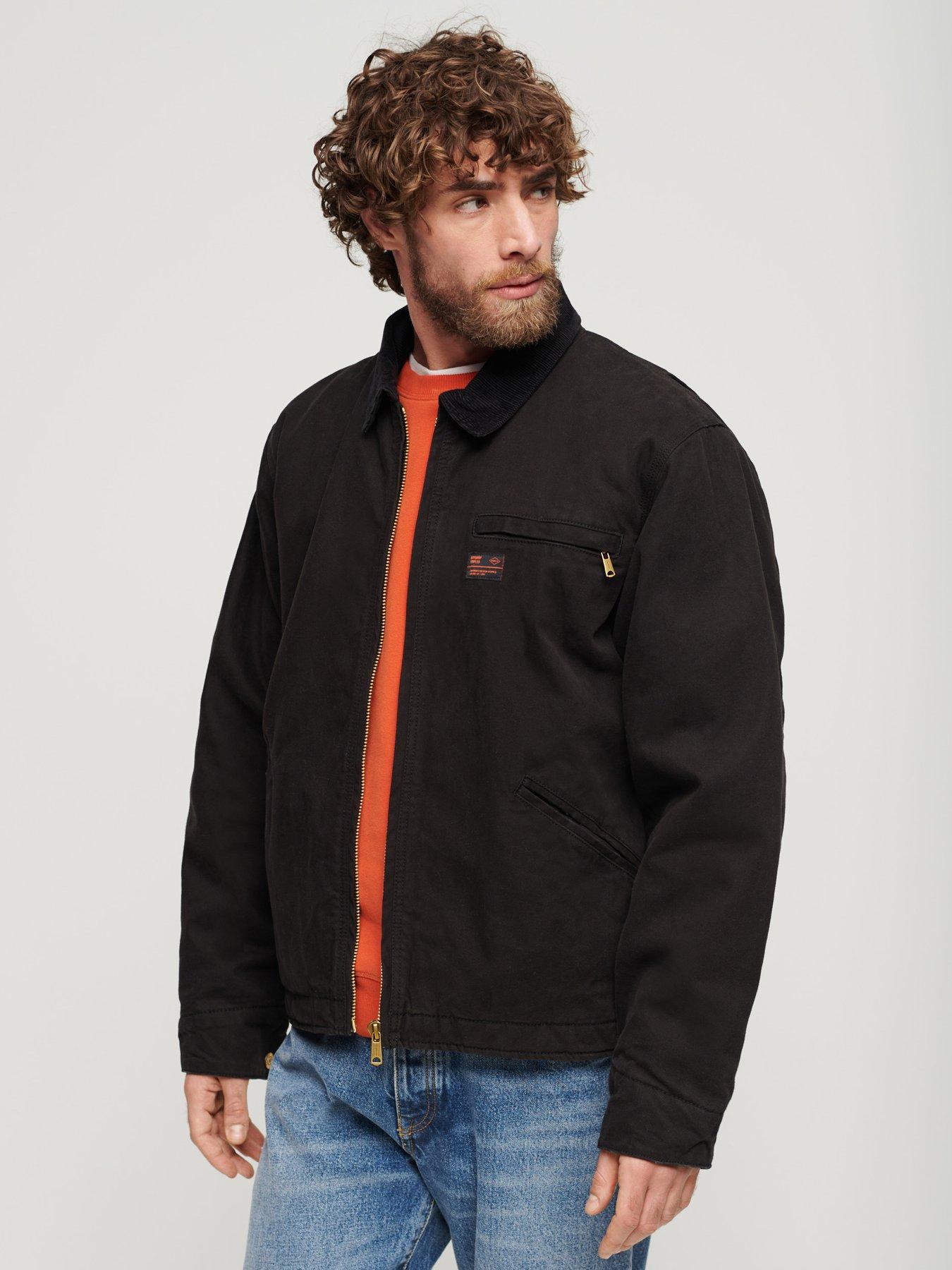 Superdry Surplus Ranch Worker Jacket - Black | very.co.uk